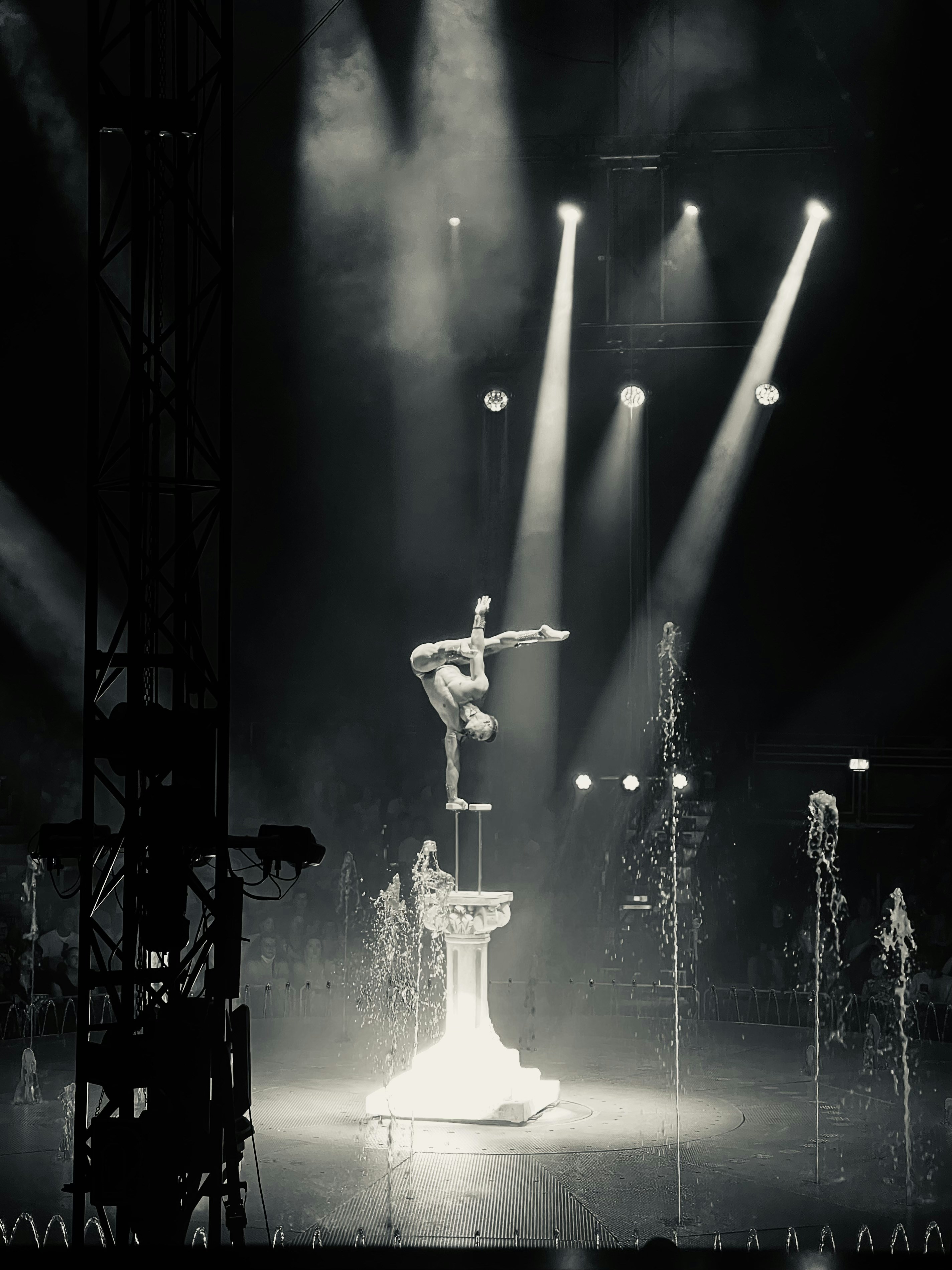 Circus of Light: A Balancing Act Beneath the Beams