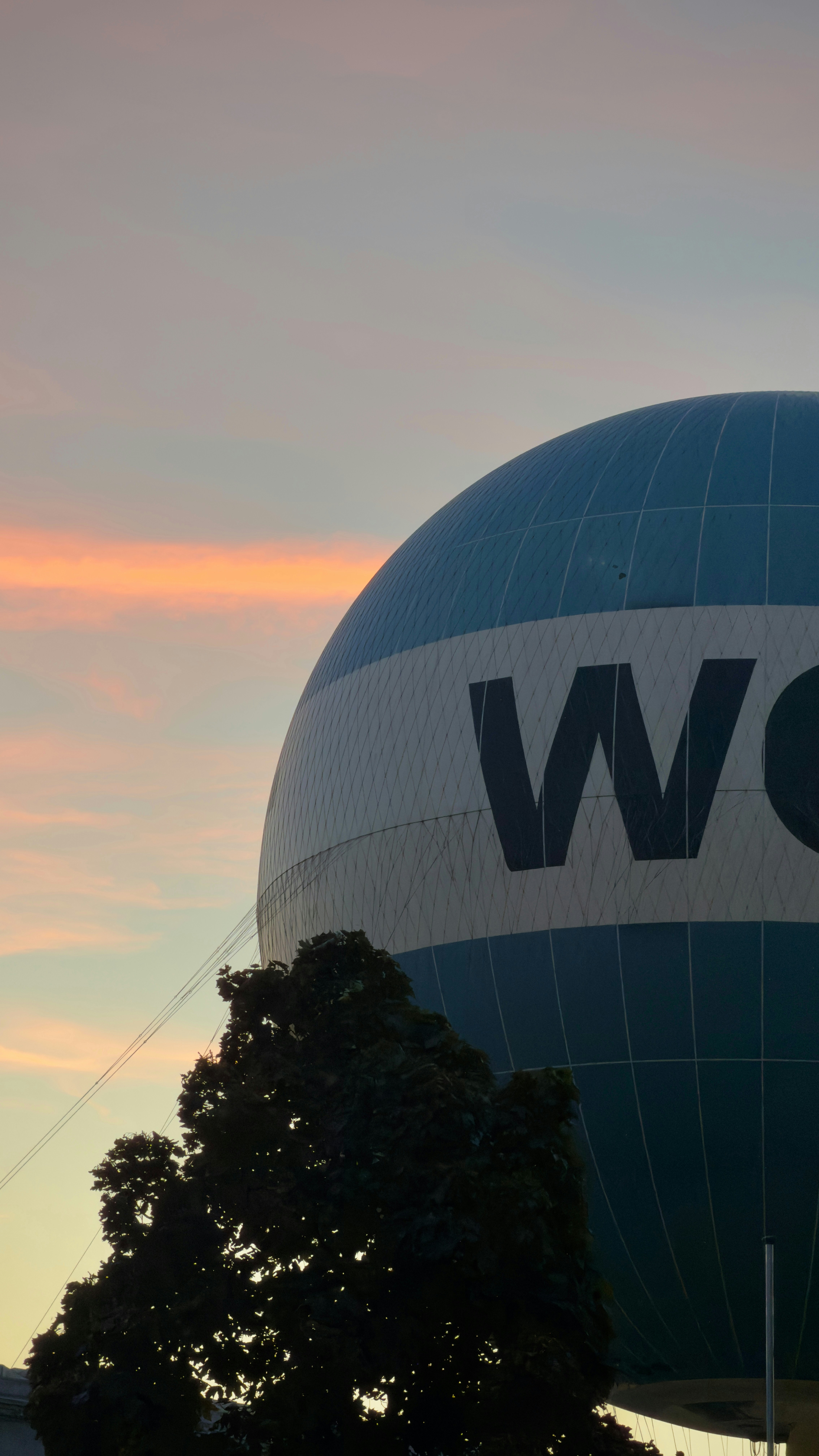 Sunset Over the Balloon Dome