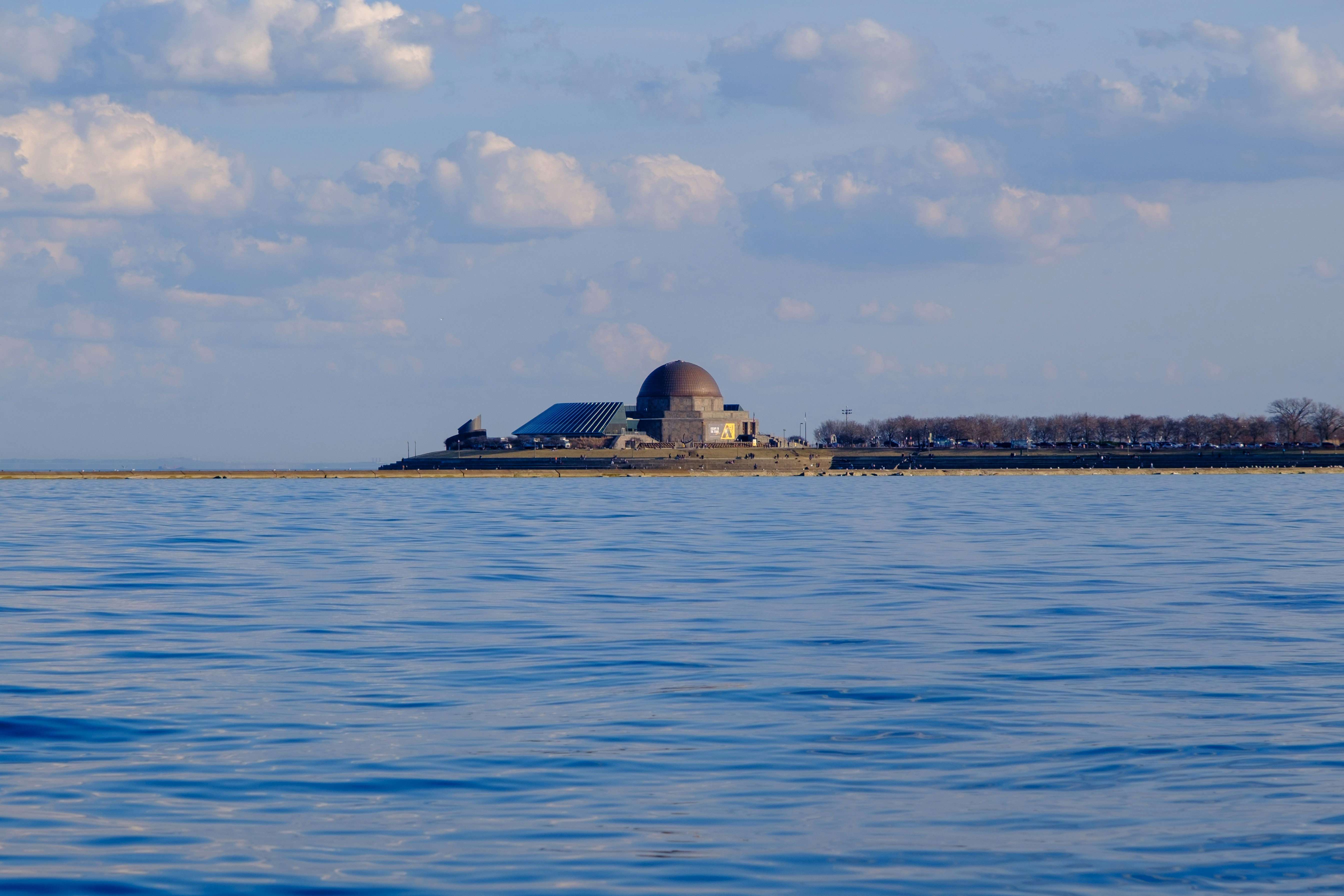 Harbor Dome on the Quiet Horizon