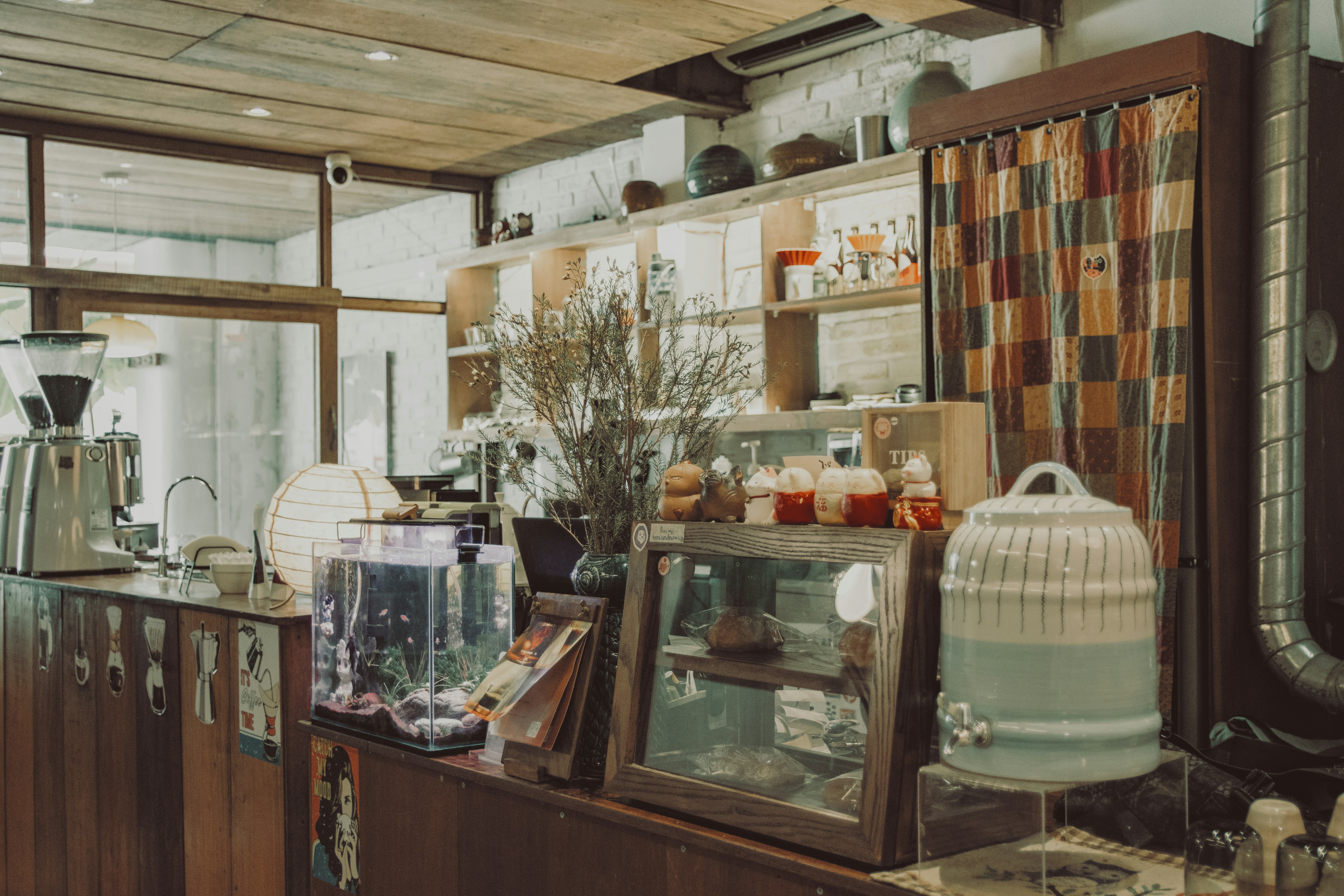 Cozy Brew Bar: A Quiet Café Corner with Vintage Charm