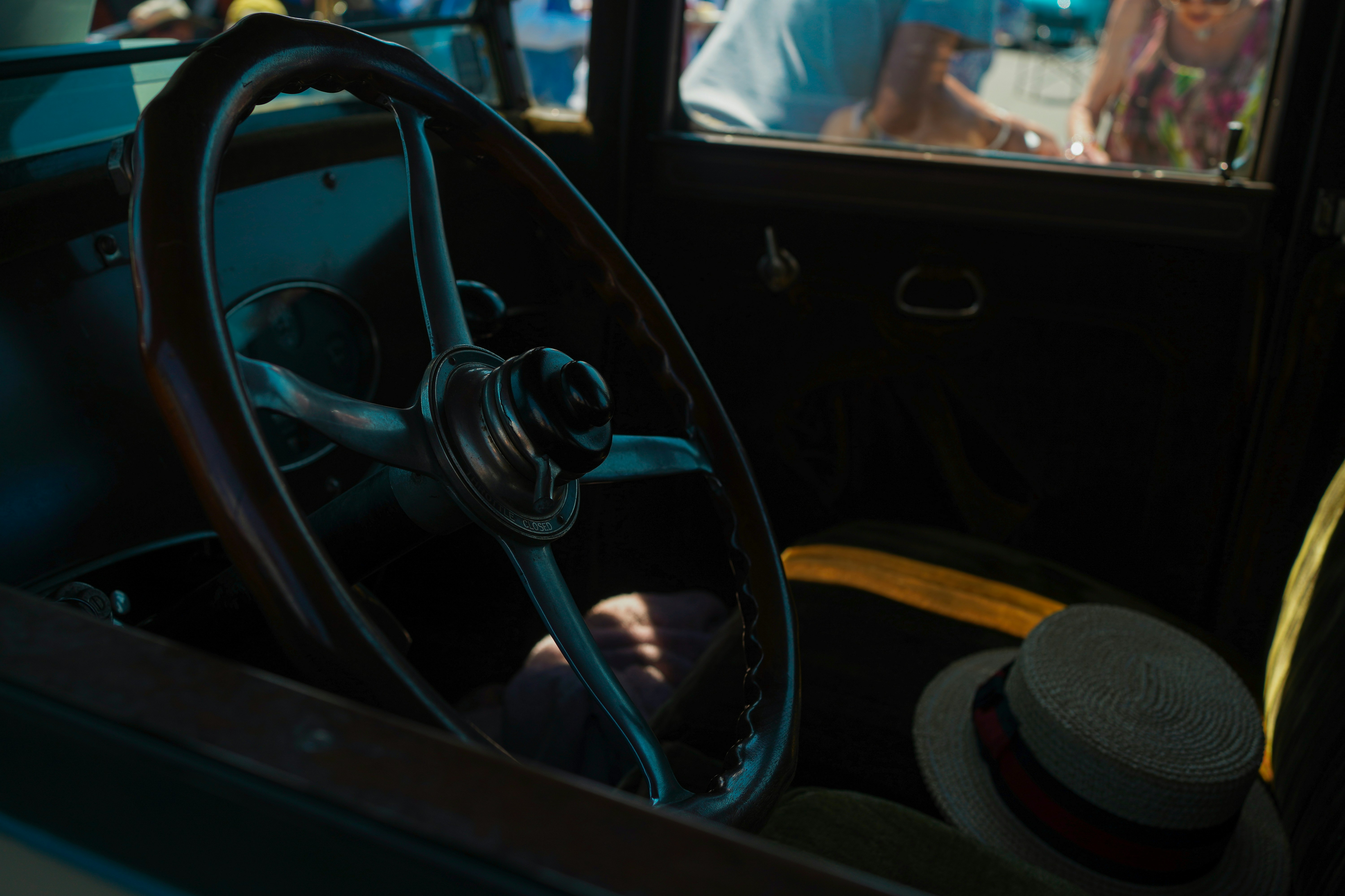 Steering Wheel Echoes of a Classic Drive