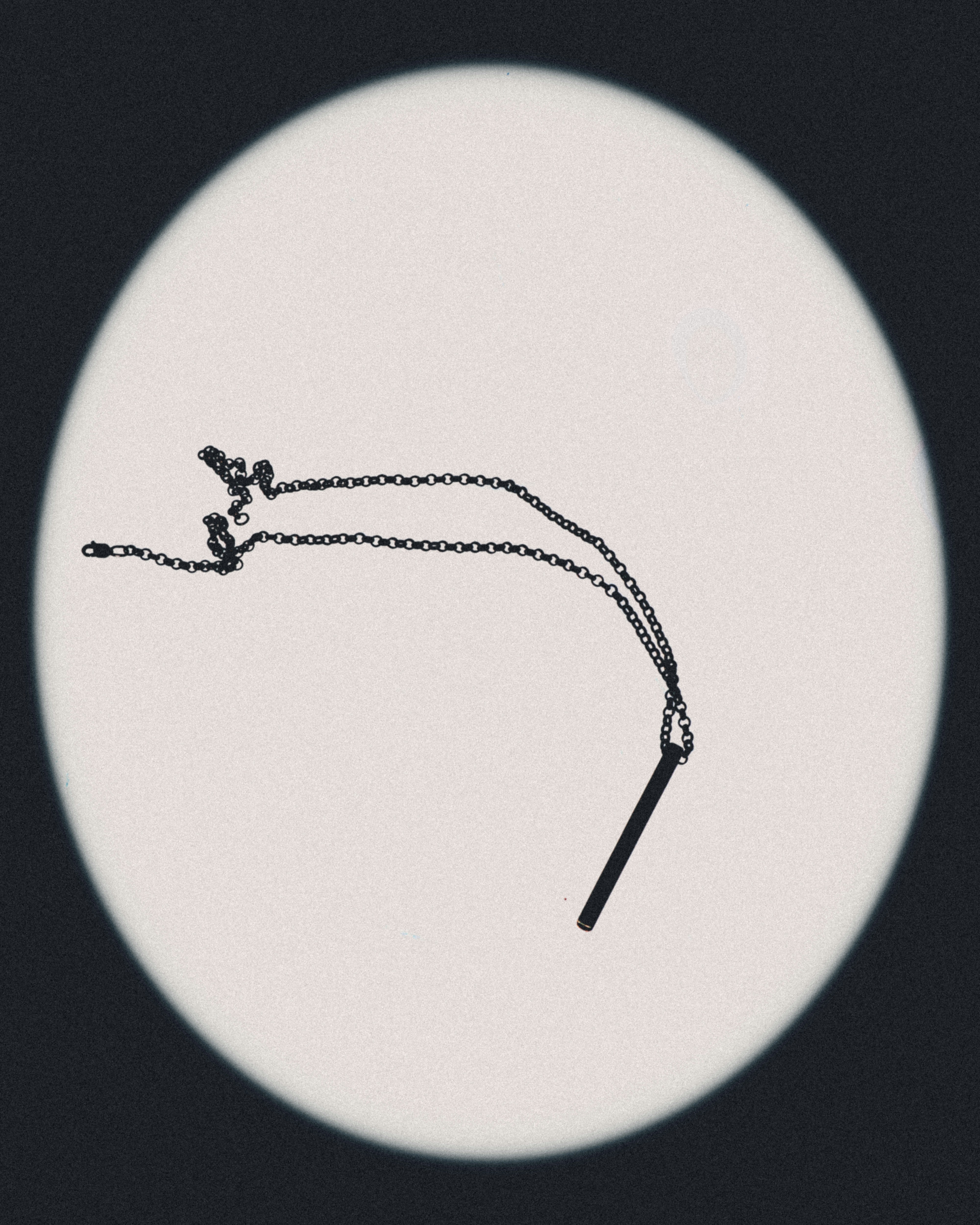 Beaded Threadlines on a Dark Ring: A Minimal Still Life