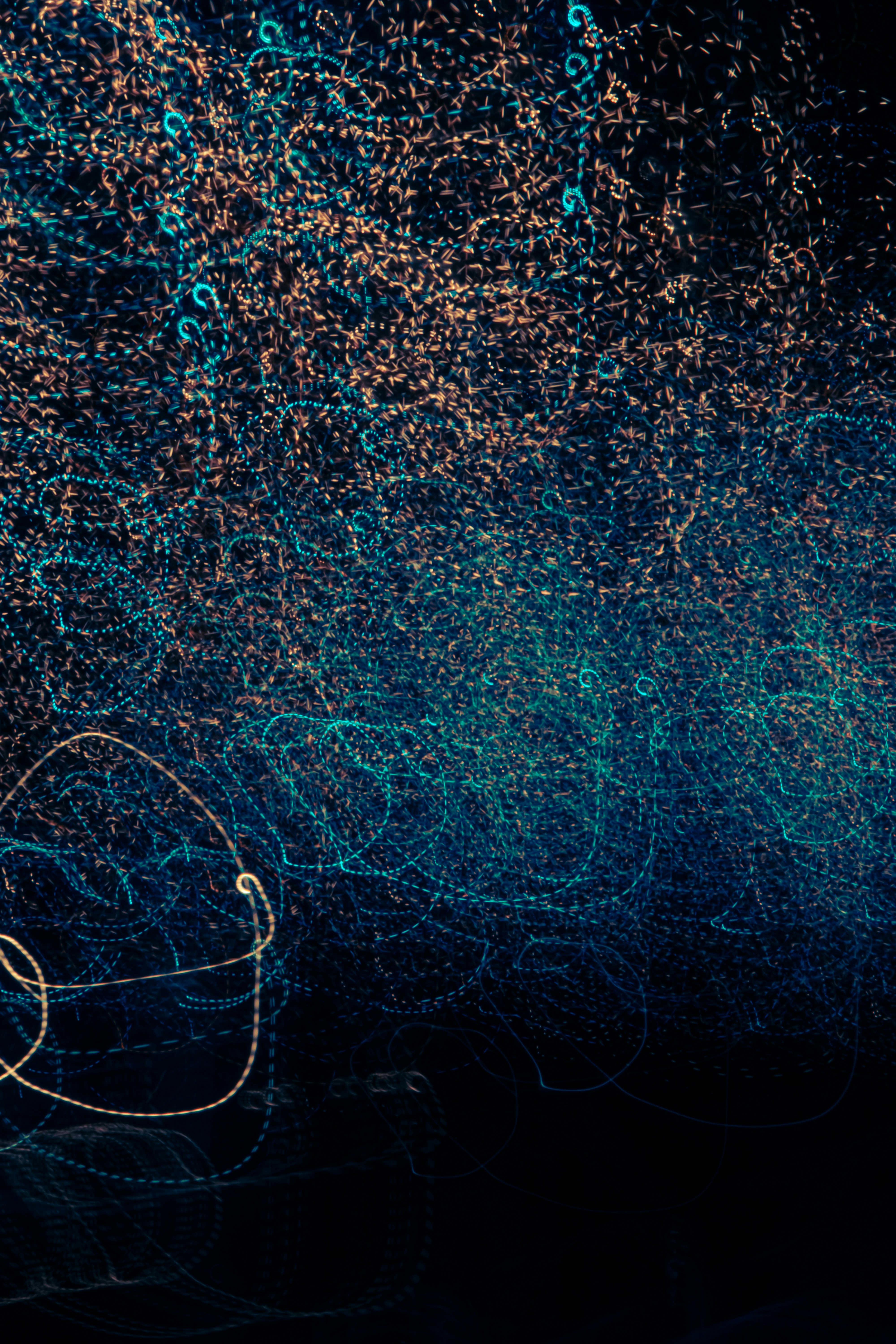 Midnight Loops: Neon Trails in a City of Sparks