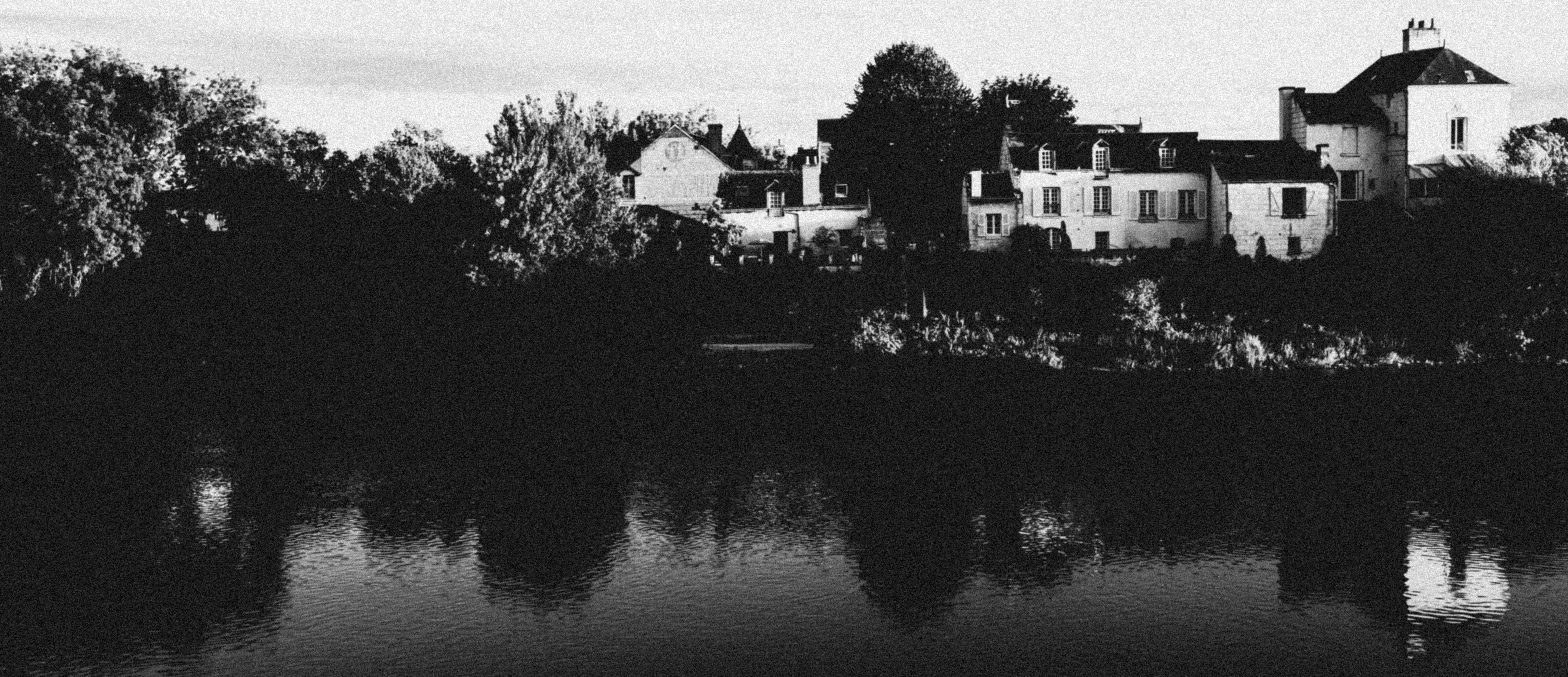 Harbor Silhouette: A Quiet Riverside Row