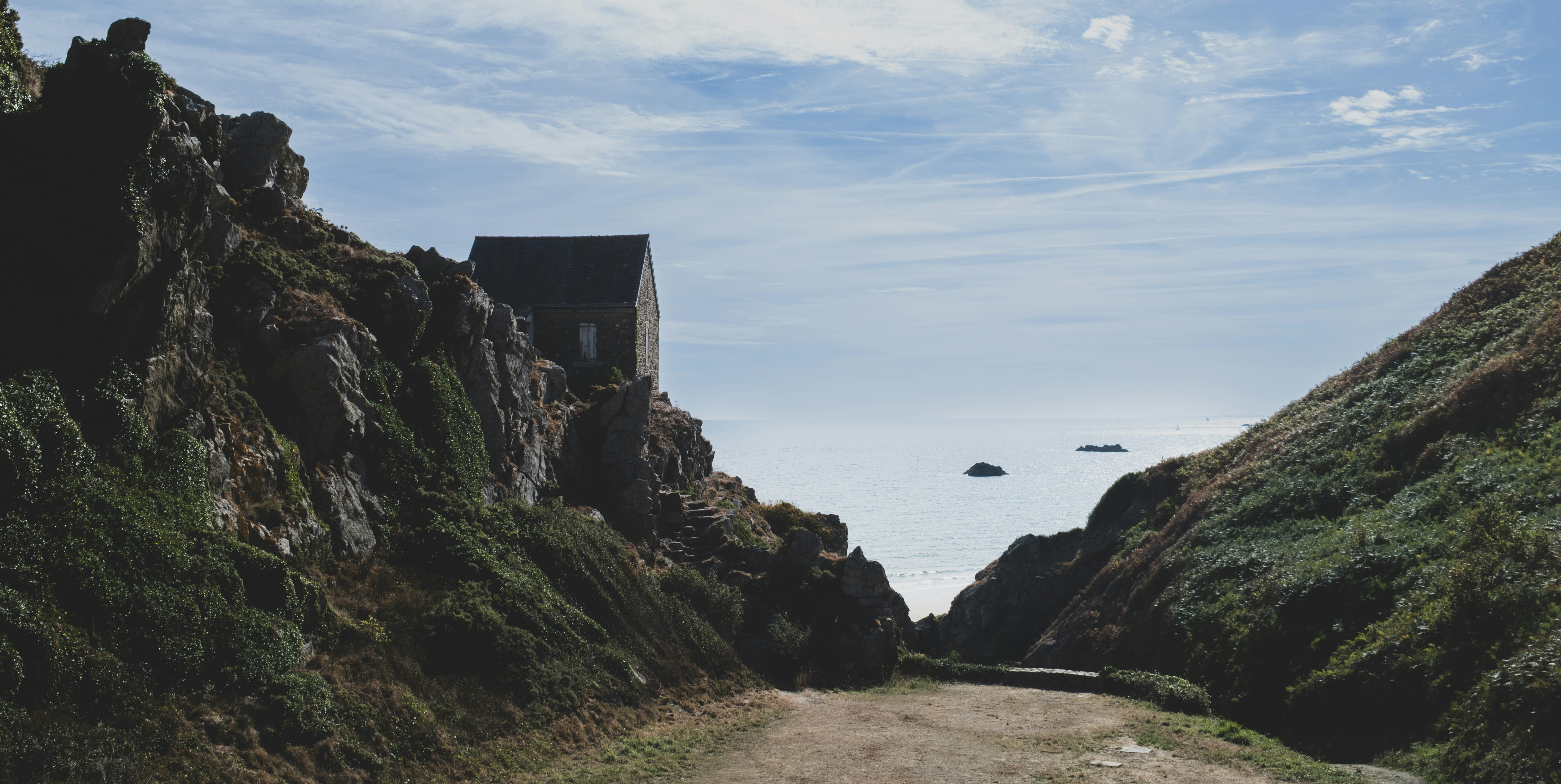 Path to the Seaside Cliff House