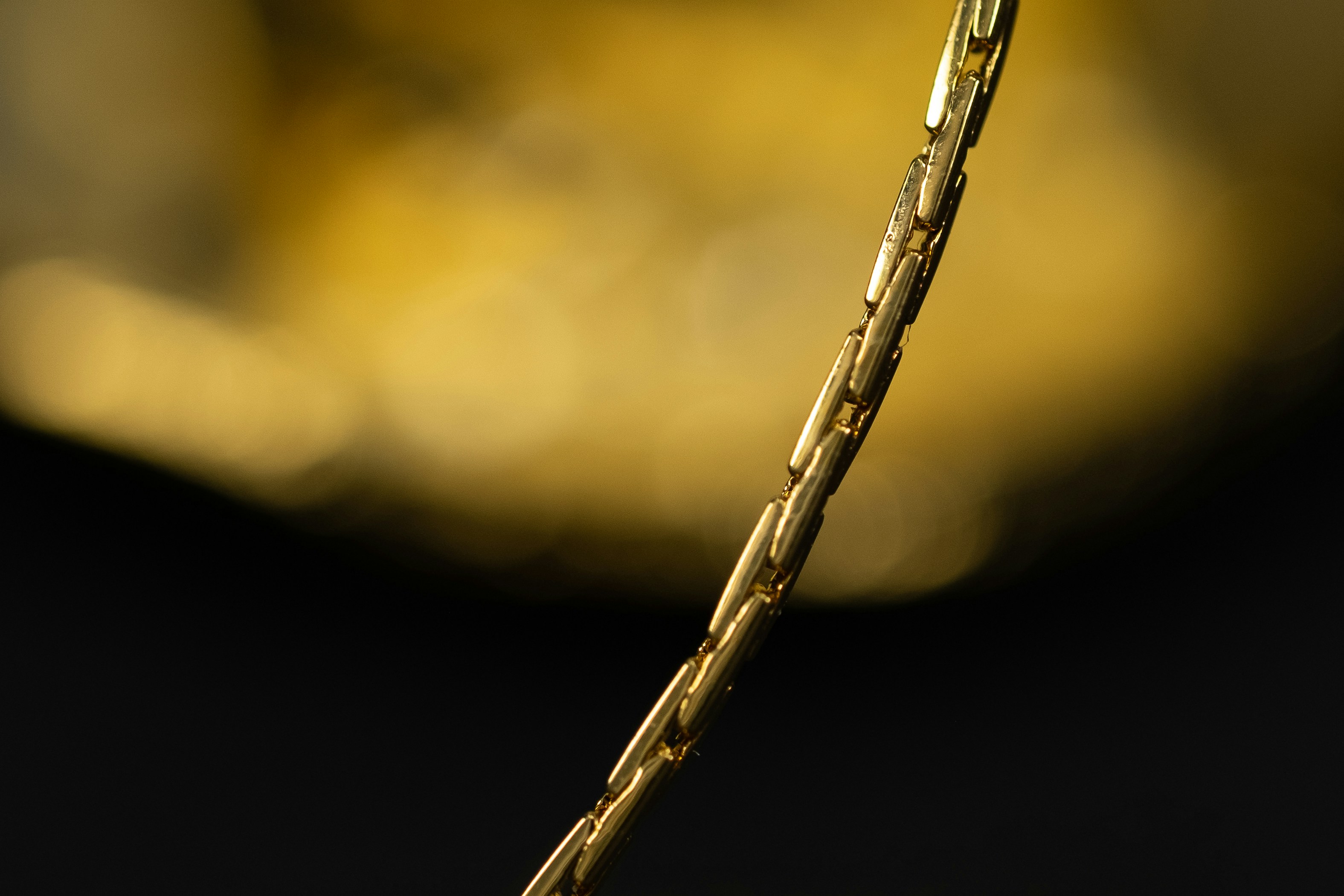 Golden Thread: A Delicate Spiral in Evening Light