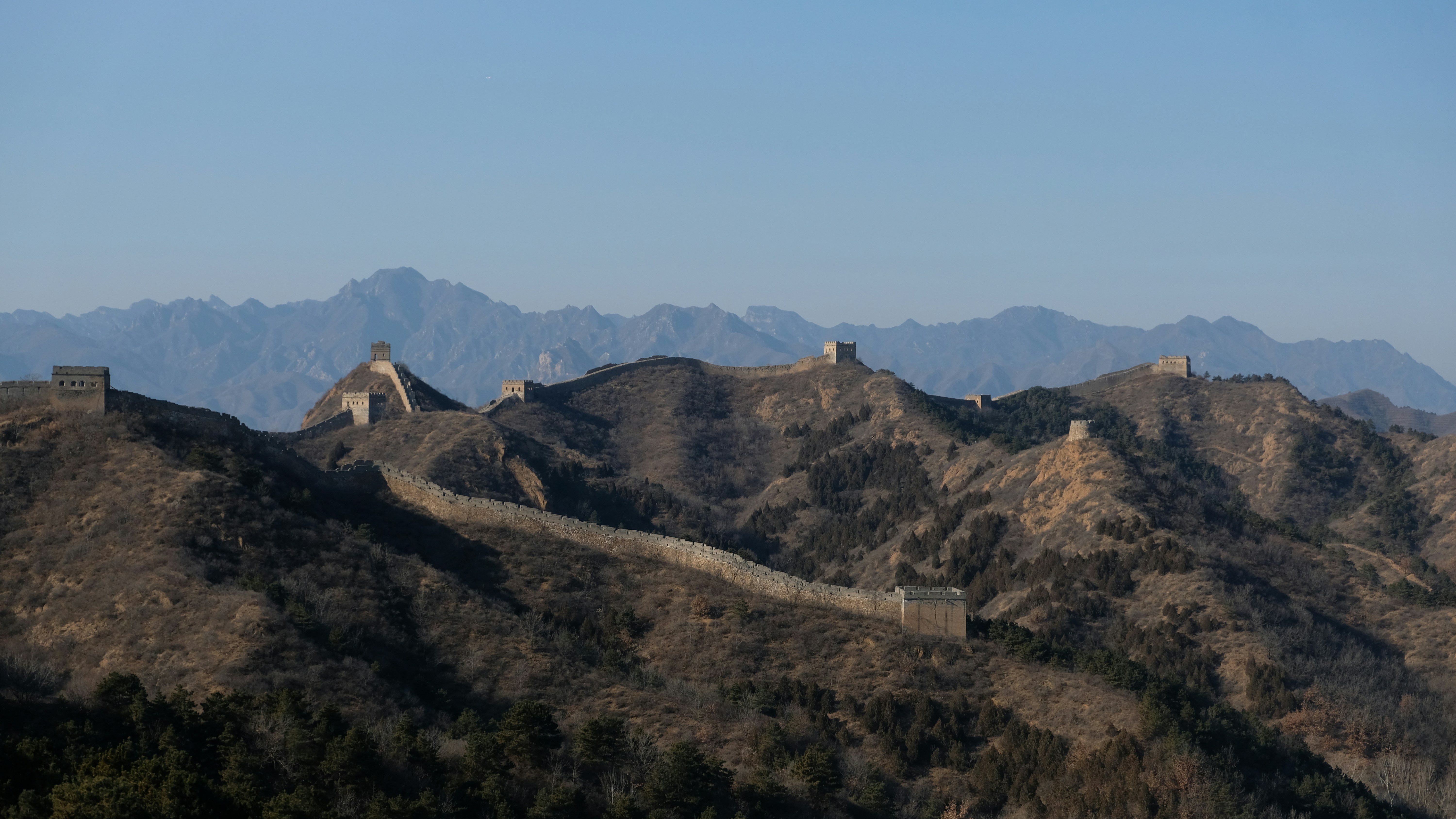 Stone Serpent of the Ridge: The Great Wall in Distant Light
