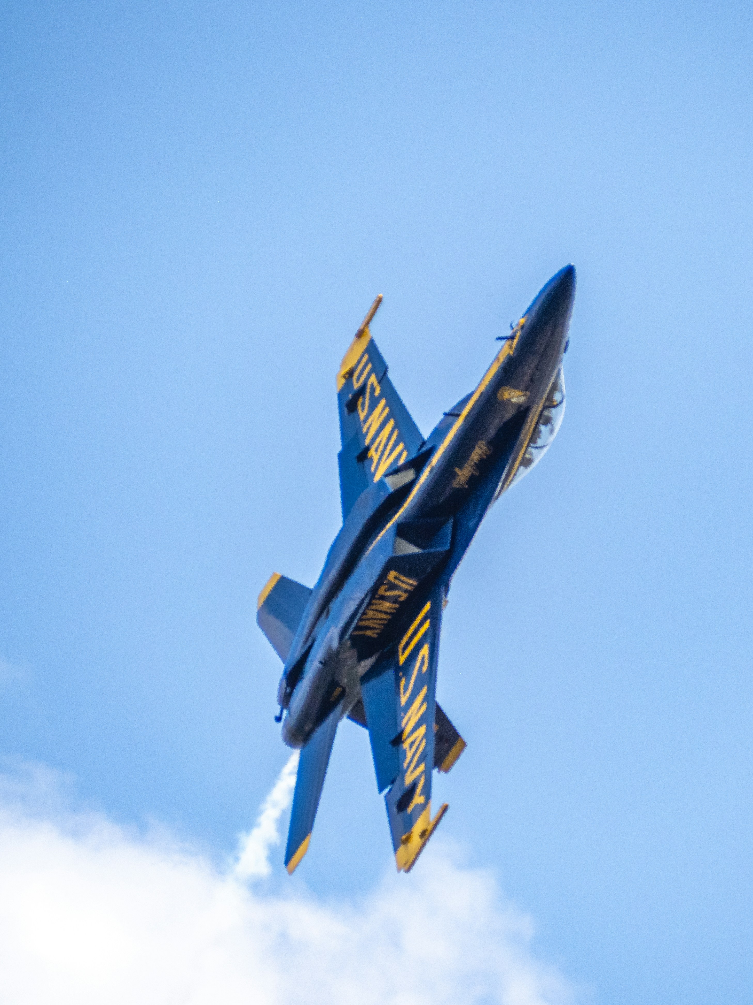 Blue Angels in a Skyward S dance: a bold ascent