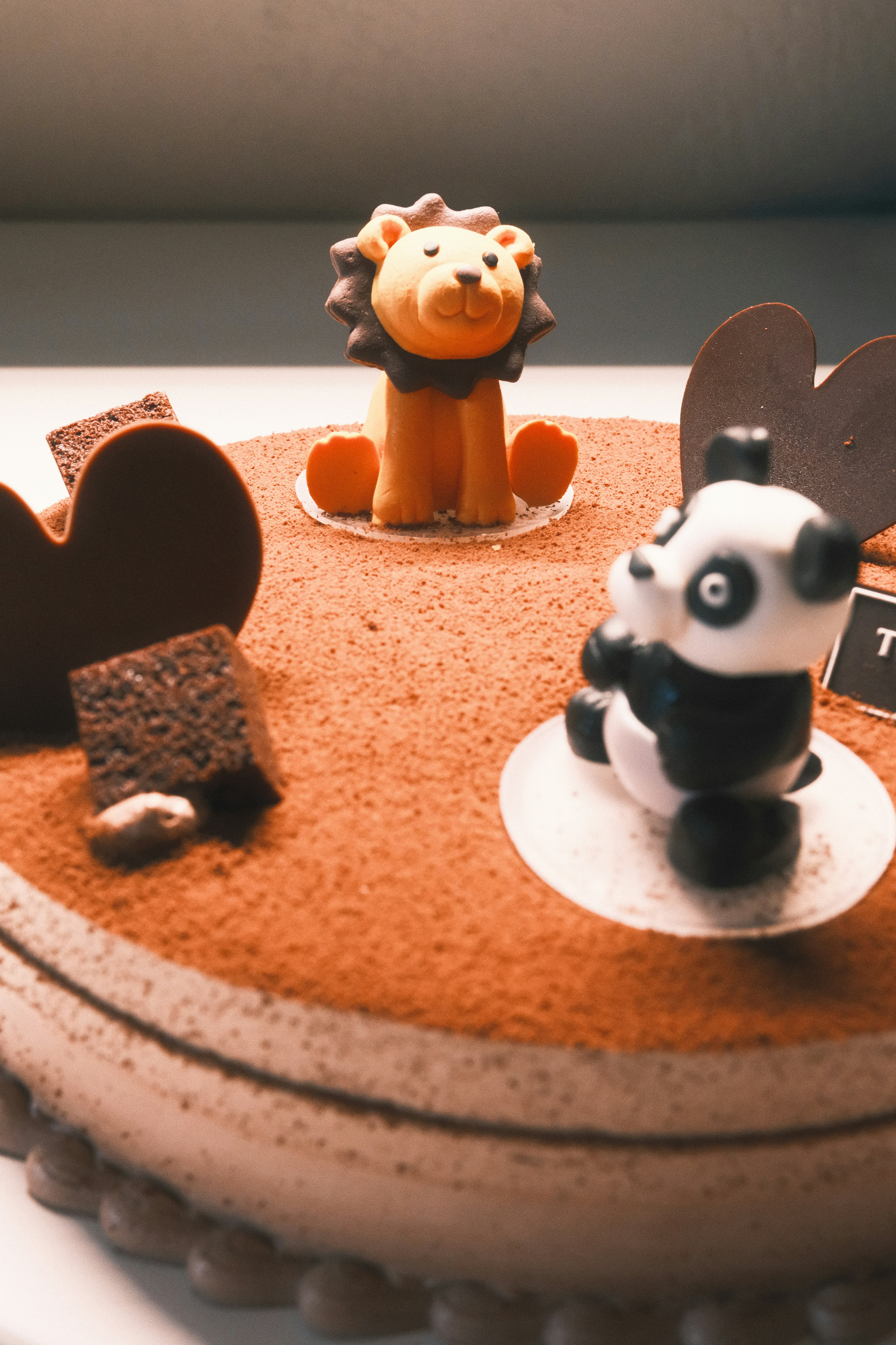 Lion Cub on a Cocoa Cake Stage