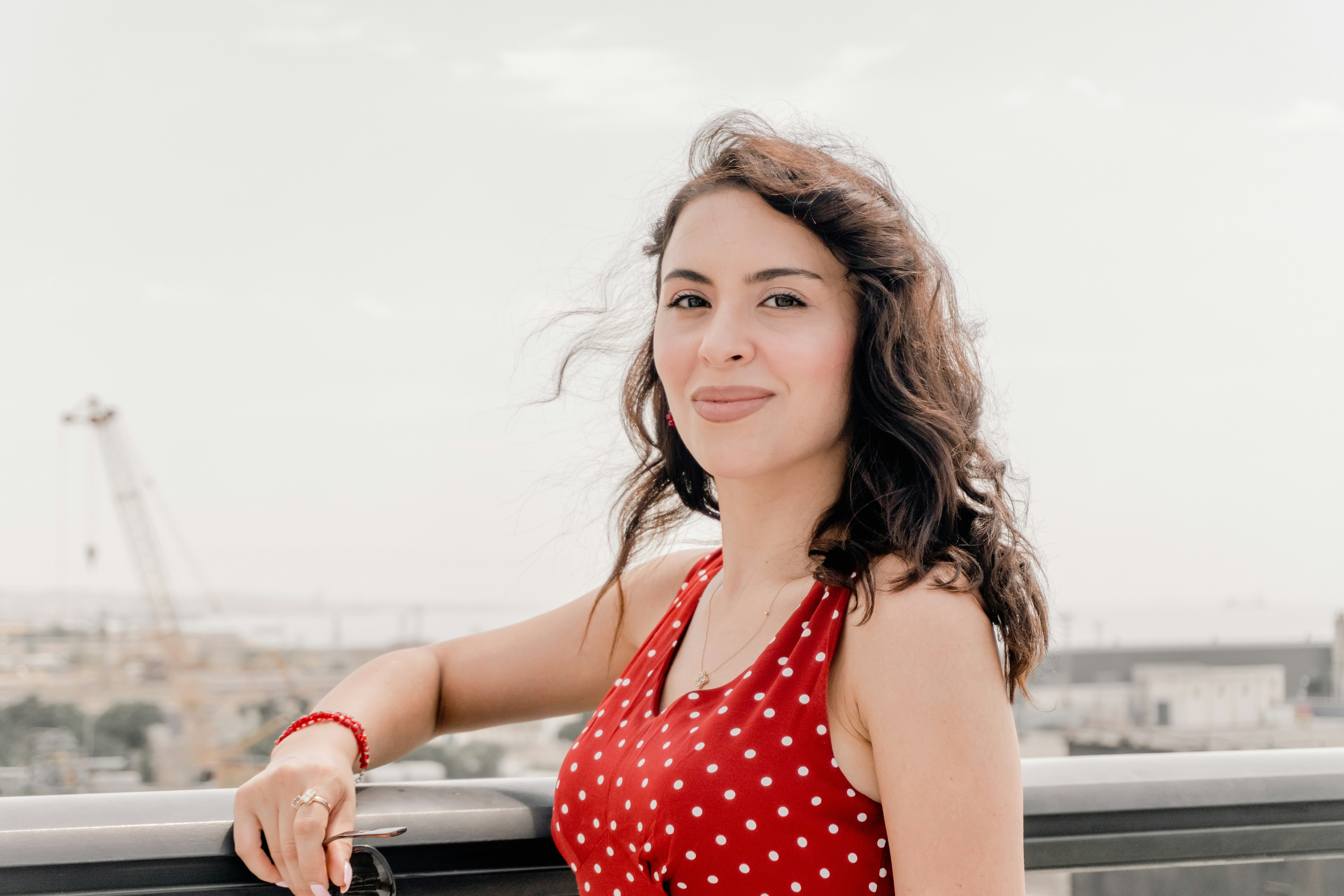 Polished Portrait on a Sunny Rooftop