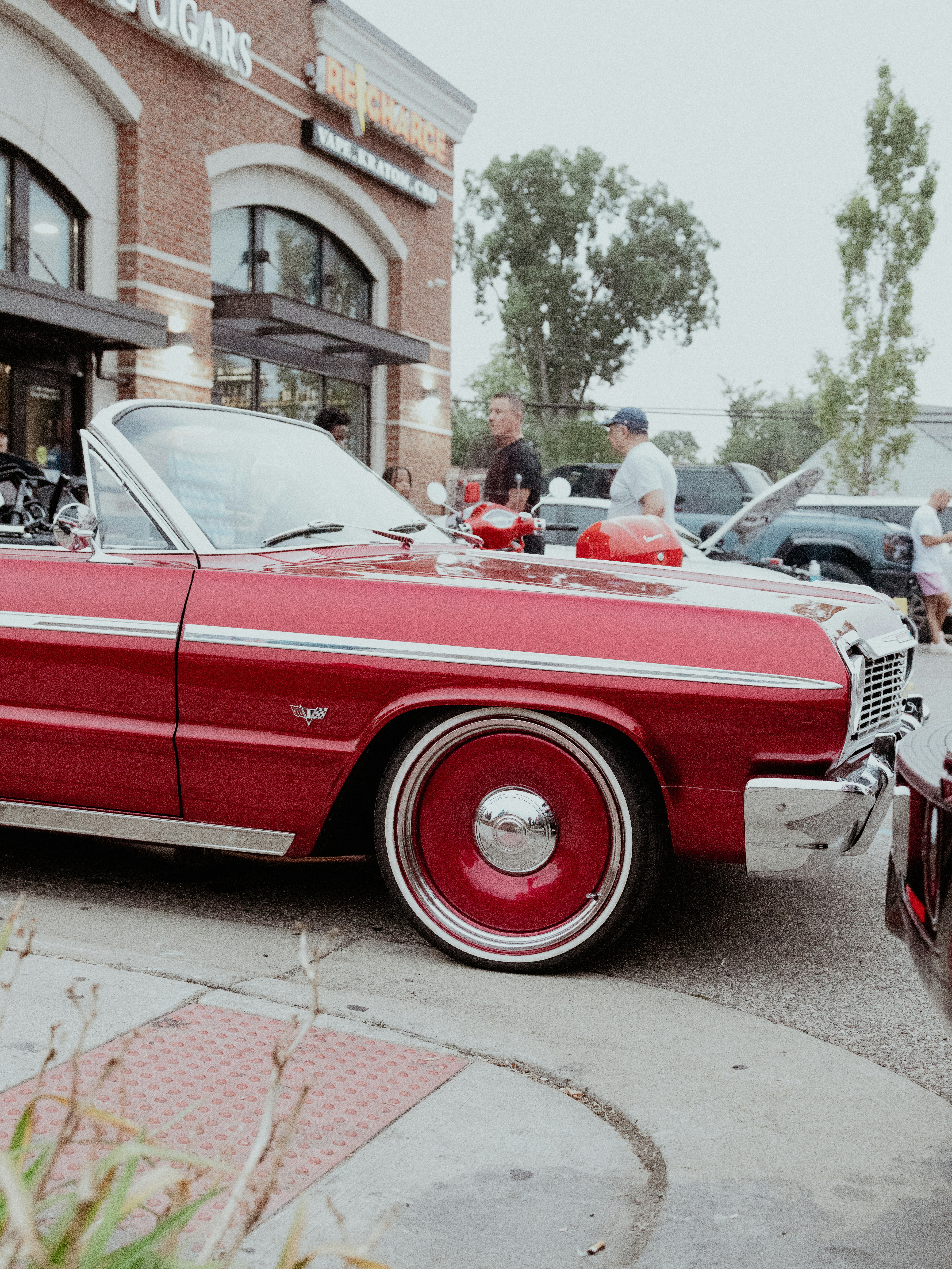 1960 Chevrolet Impala — a timeless piece of American automotive history, captured in classic red with chrome details, whitewall tires, and unmistakable vintage character. Tags: Chevrolet, Impala, classic car, vintage car, American cars, automotive, Detroit, red car, classic Chevrolet, retro, 1960, car culture, photography