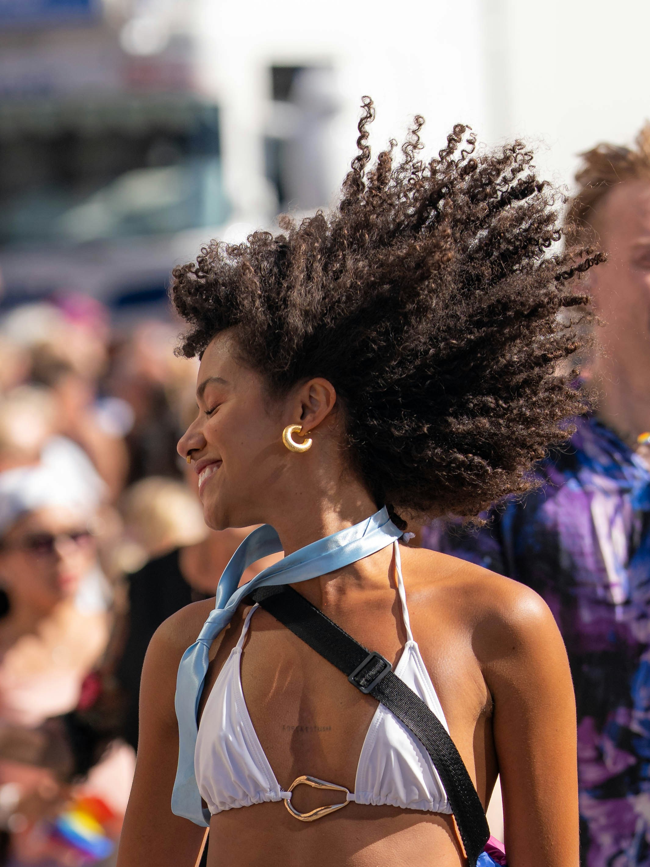 Joyful Spin in the Pride Parade