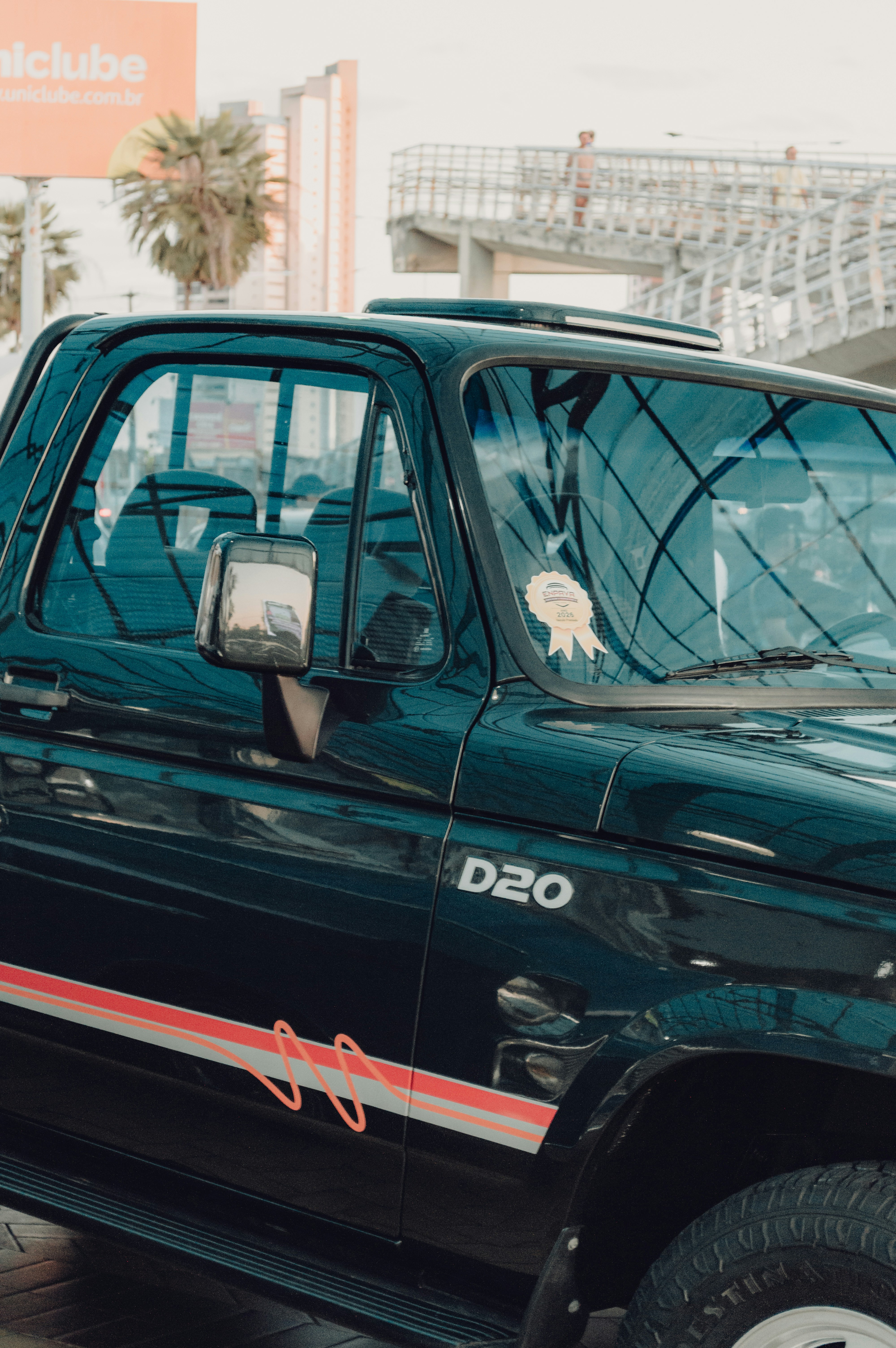 D3200 at the Dock: A Black Pickup Grains of Light