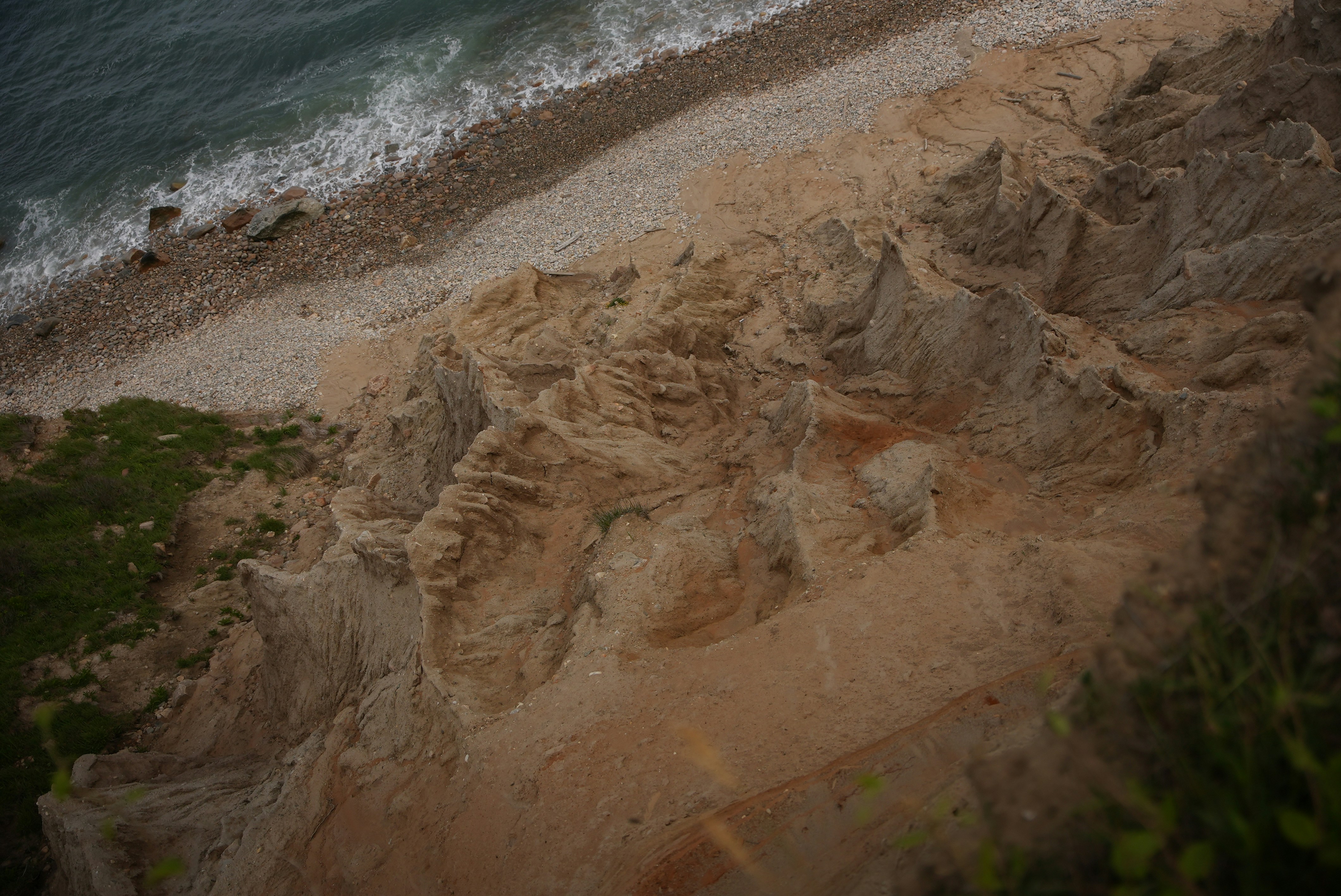 Coastal Clifflines and Quiet Shoreline