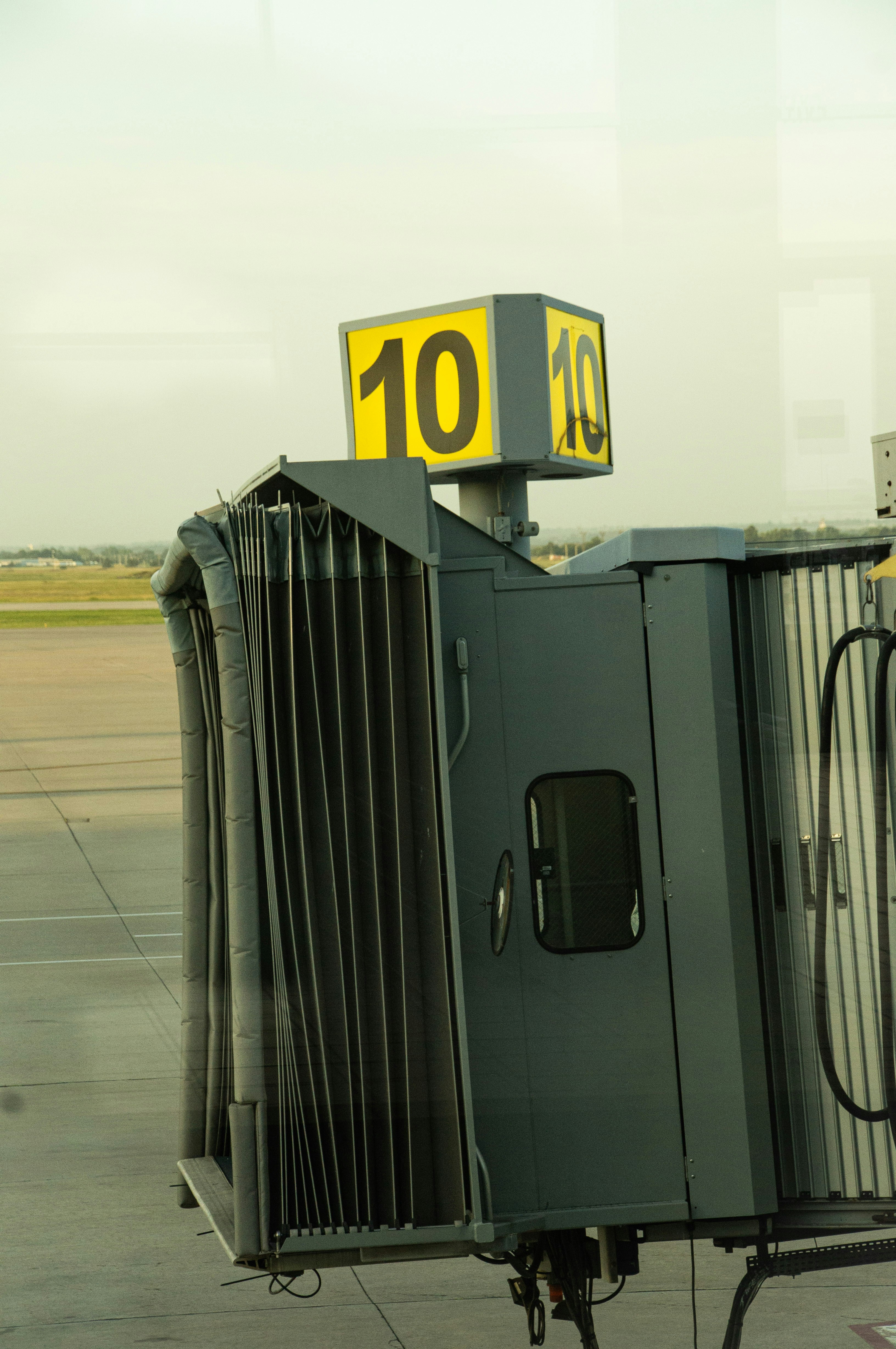 Jetway at Gate 10: A Quiet Moment on the Tarmac