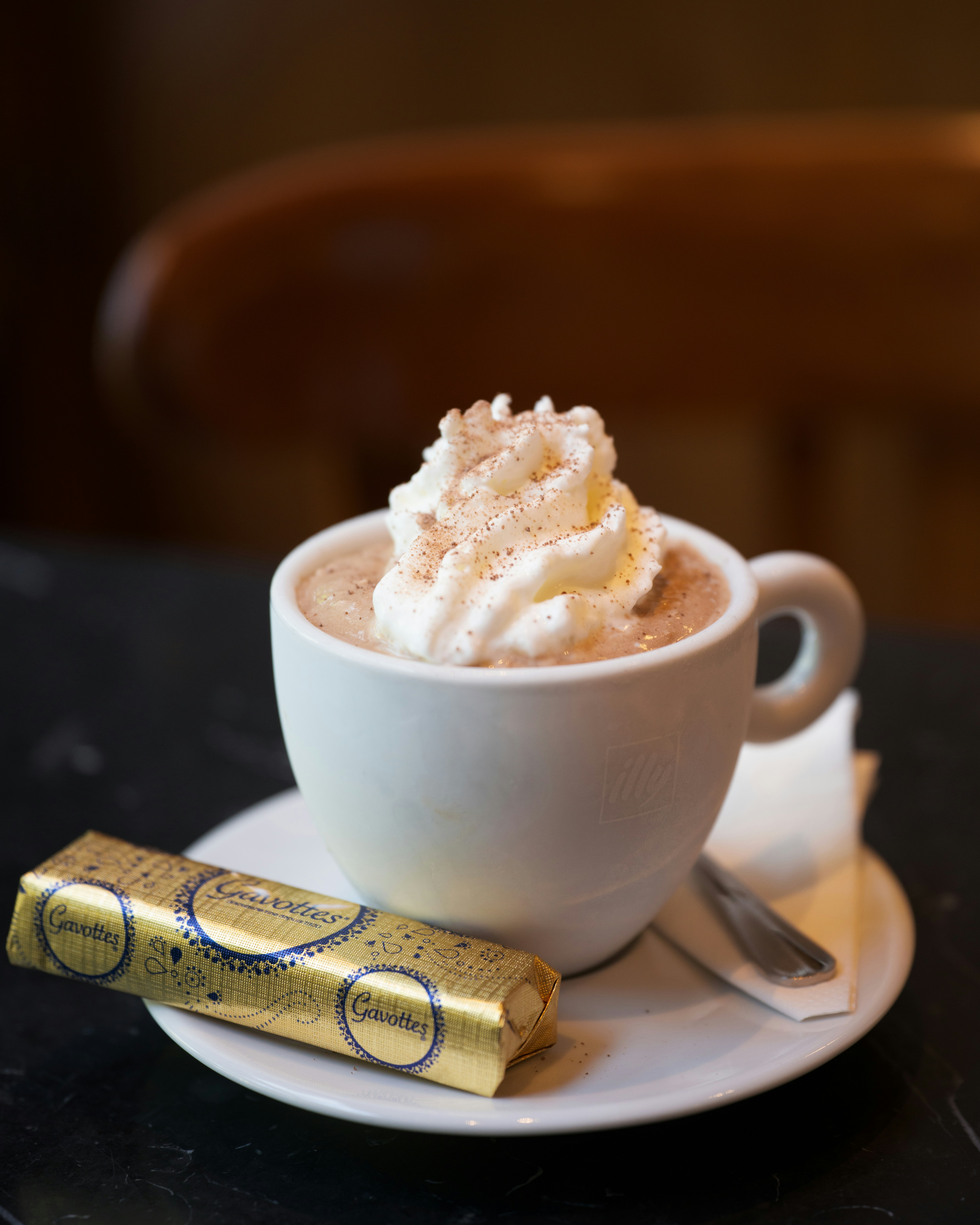 Whipped Crowns and Sweet Solace: A Cup with Cocoa Whispers