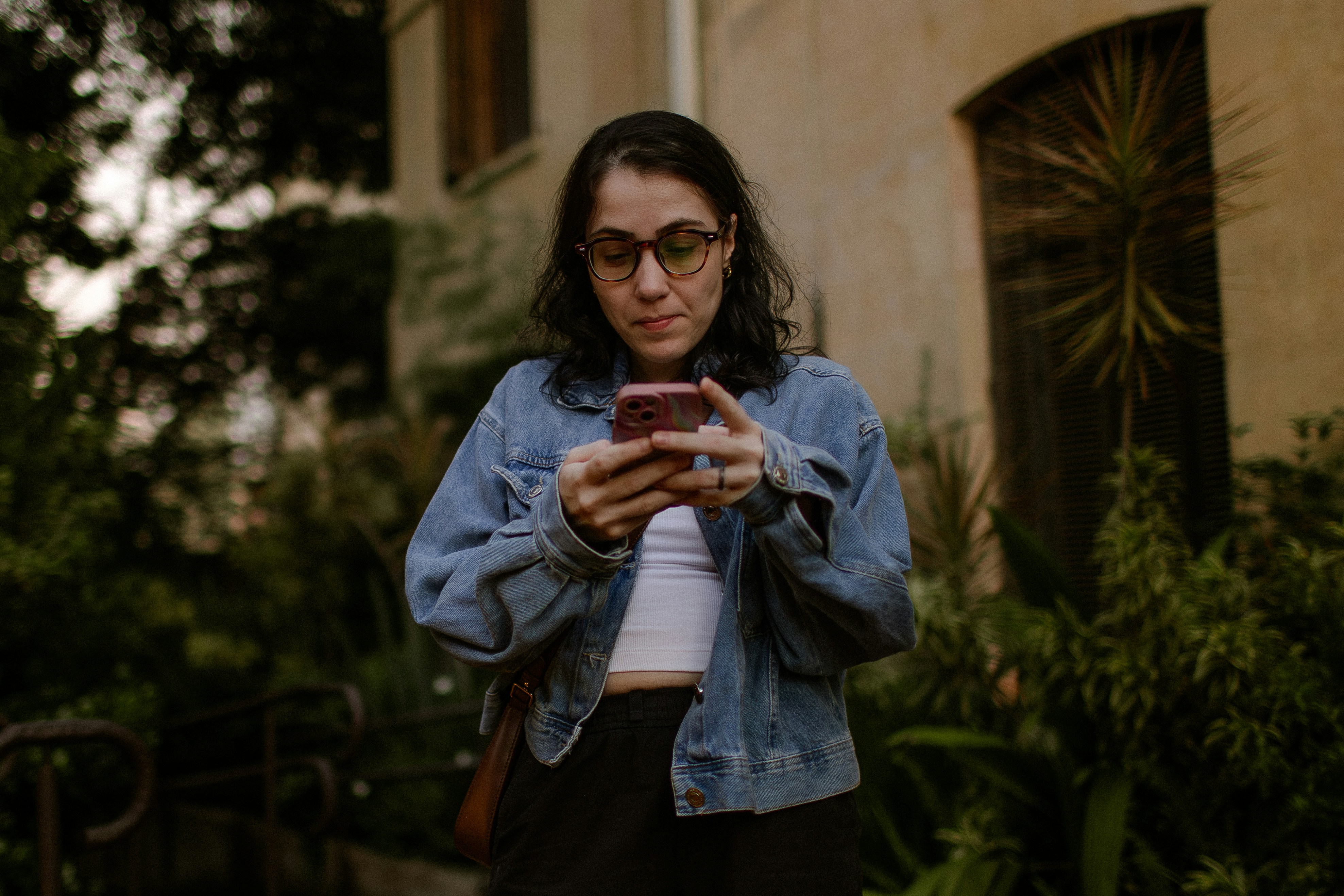 Urban Portrait in Soft Evening Light