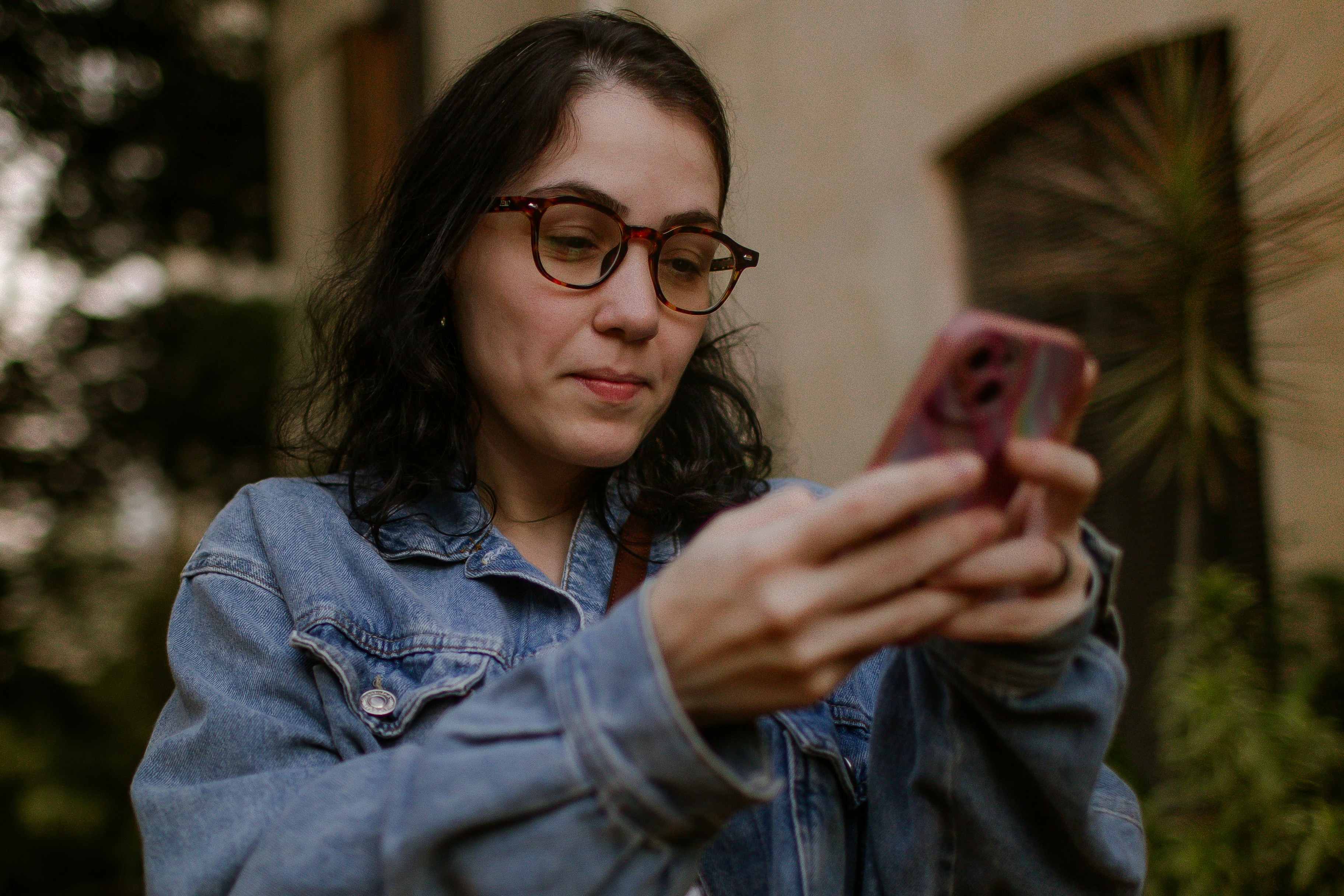 Focused on the Message: A Quiet Moment with a Phone