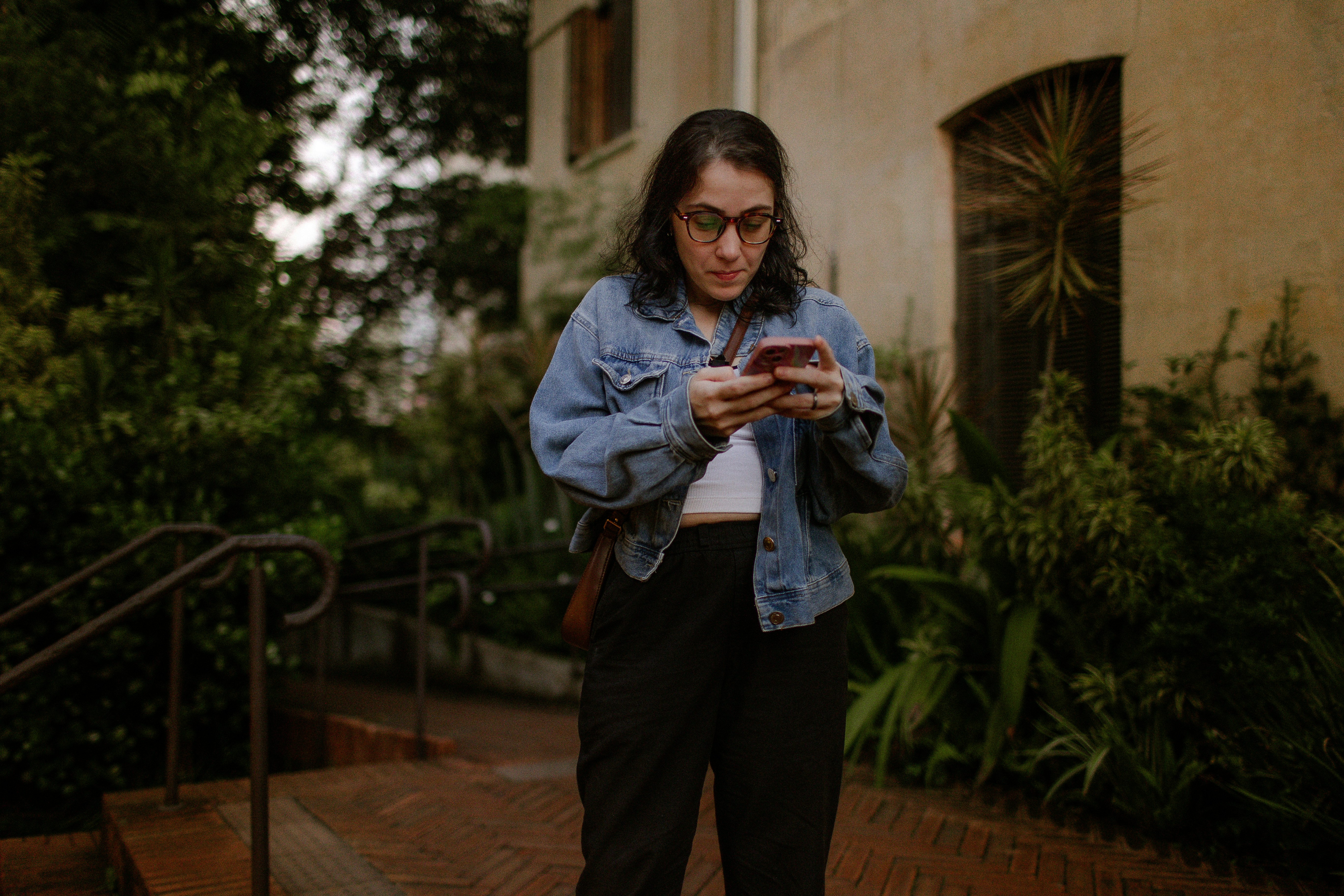 Urban Portrait in Soft Evening Light
