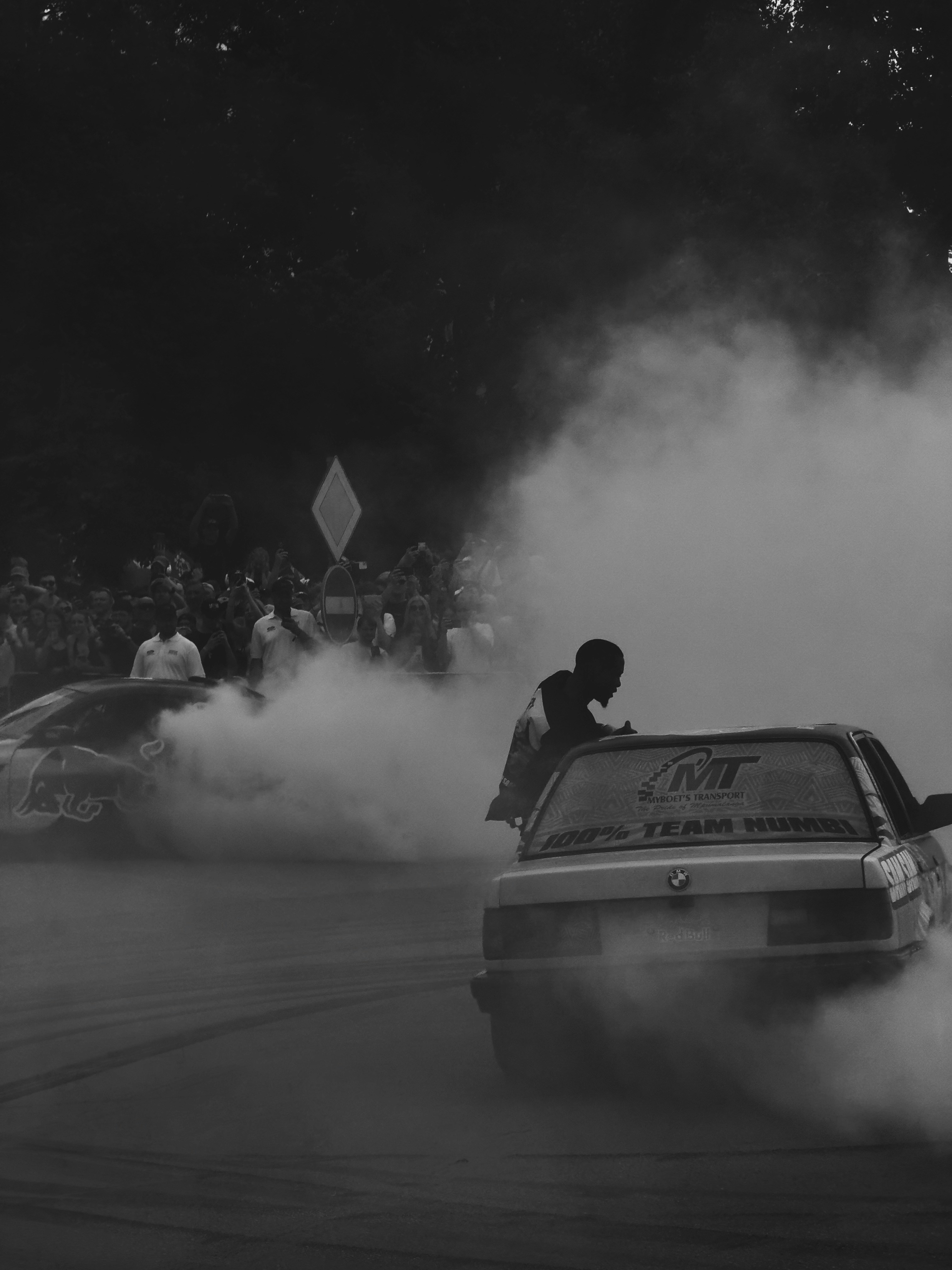 Smoke, Speed, and Silhouette: A Drift of Shadows