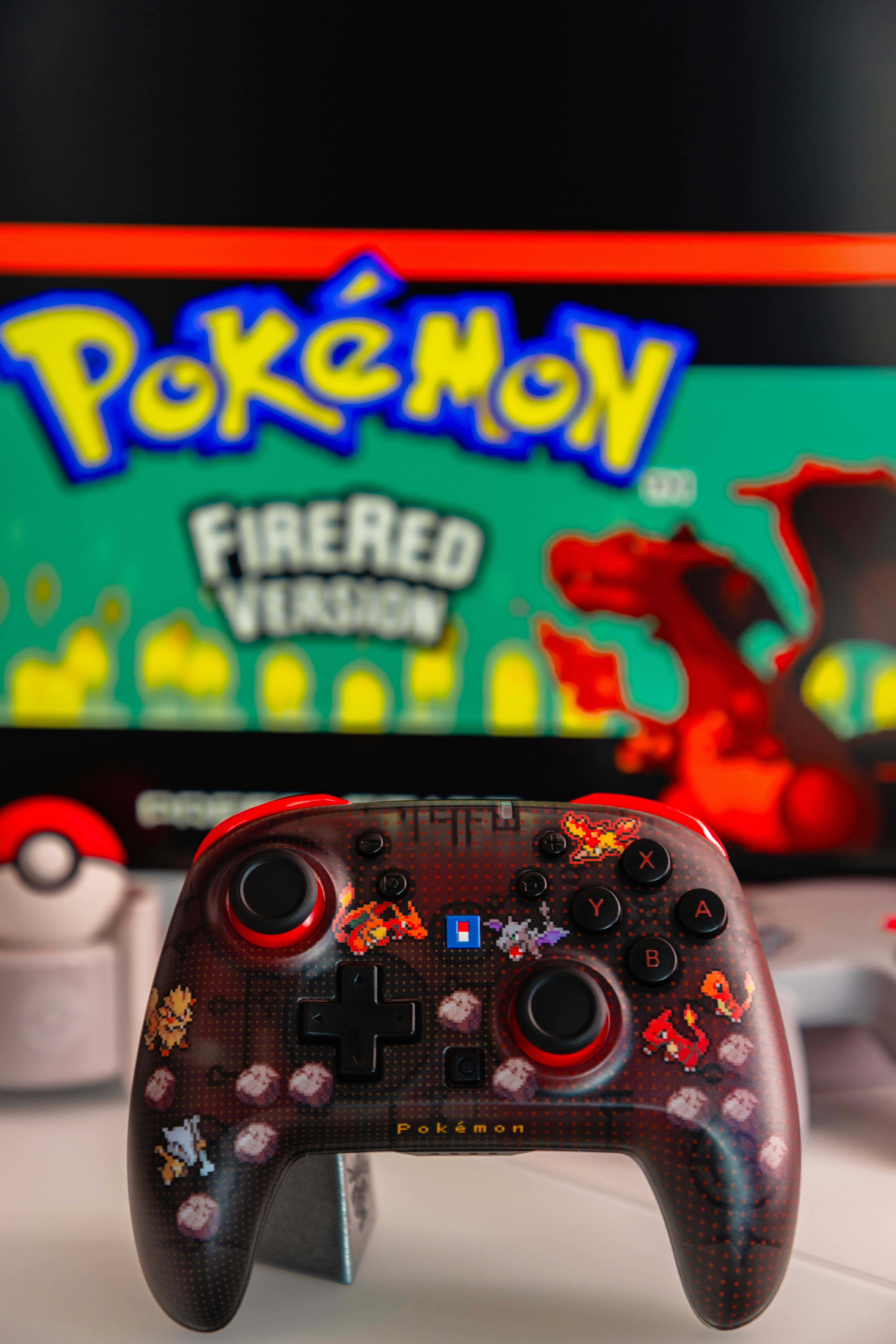 Stitched Power: A Pokemon Controller Portrait