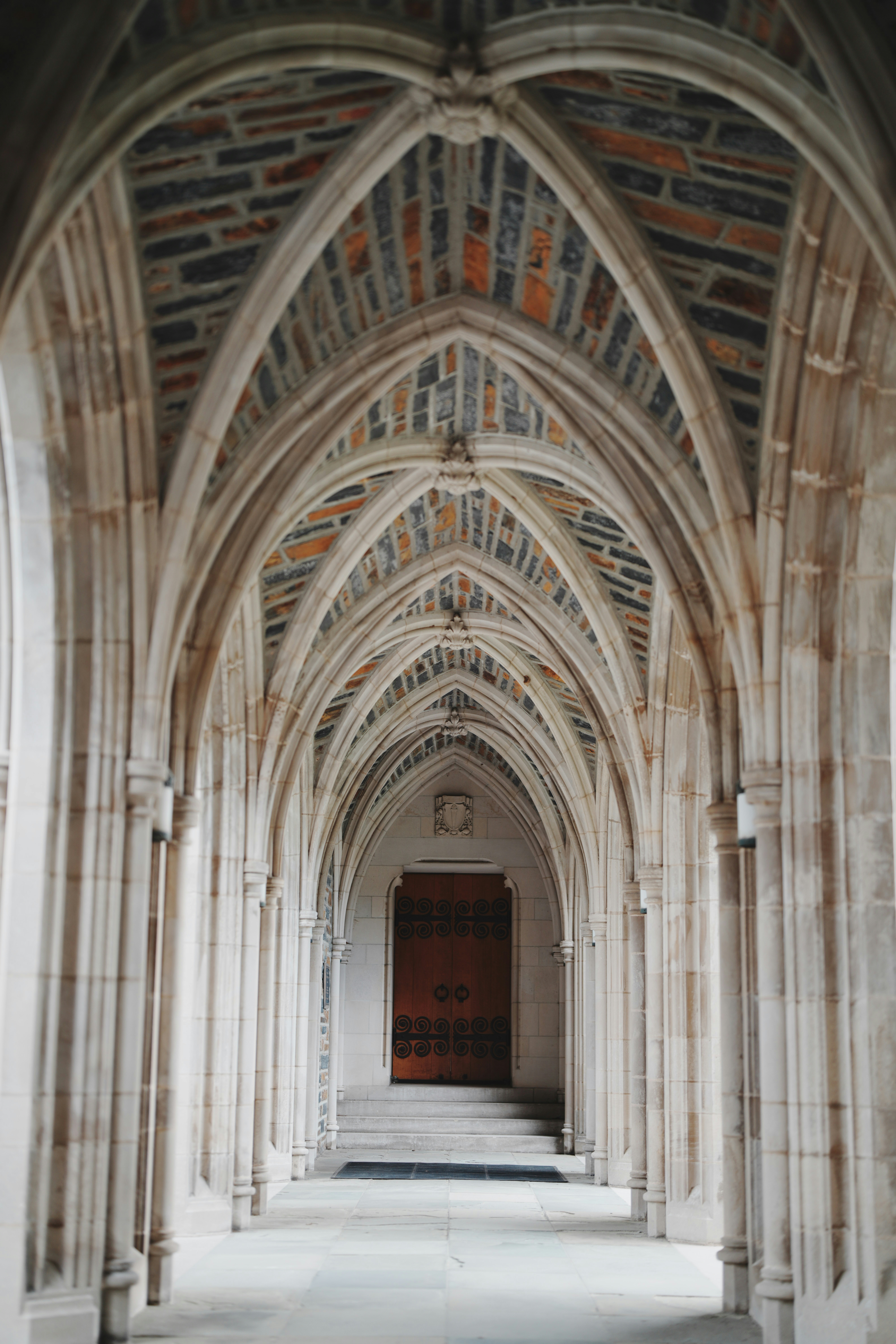 Echoes of Stone: A Cathedralscape of Archways