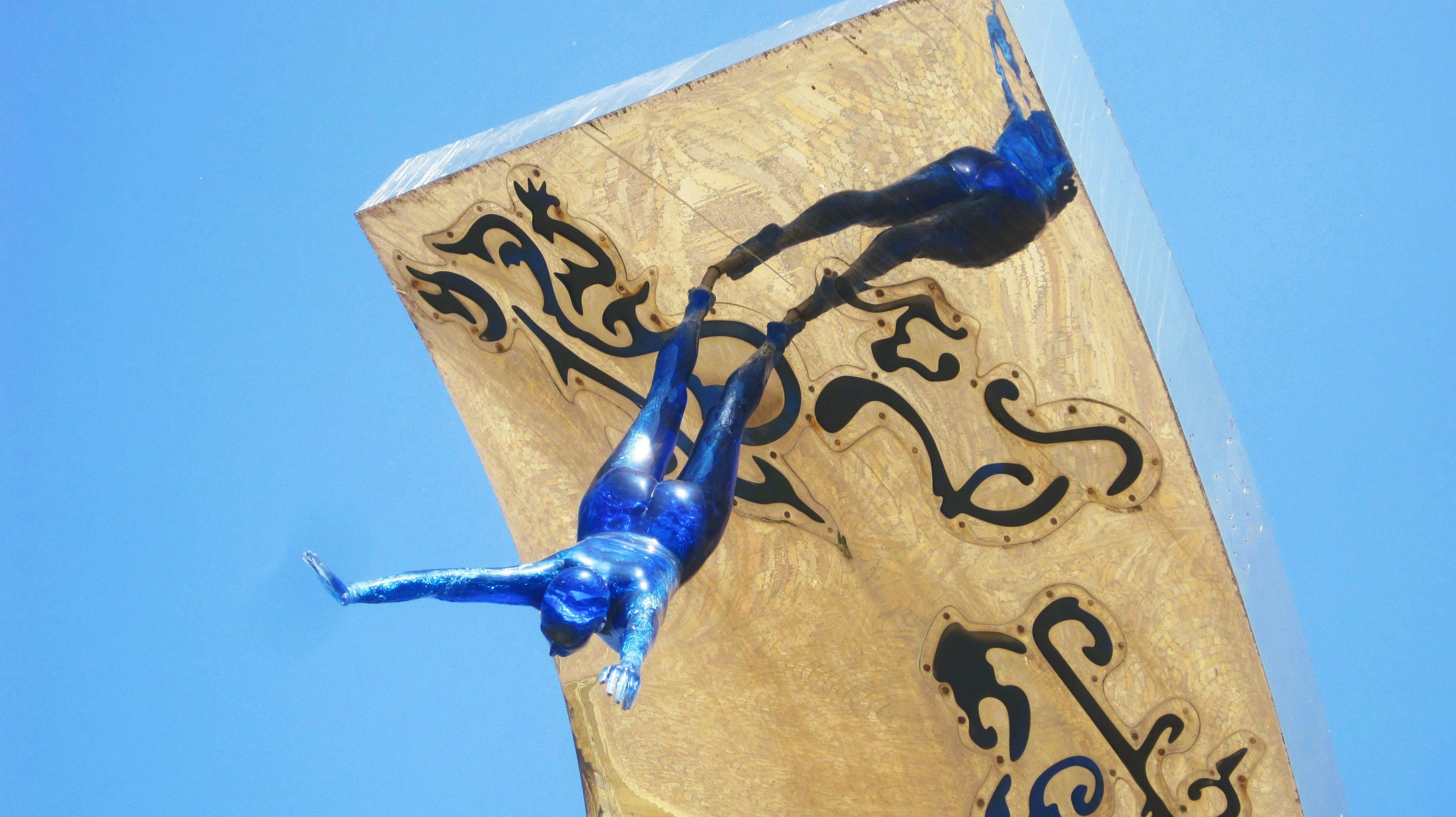Airborne on a Wooden Wave