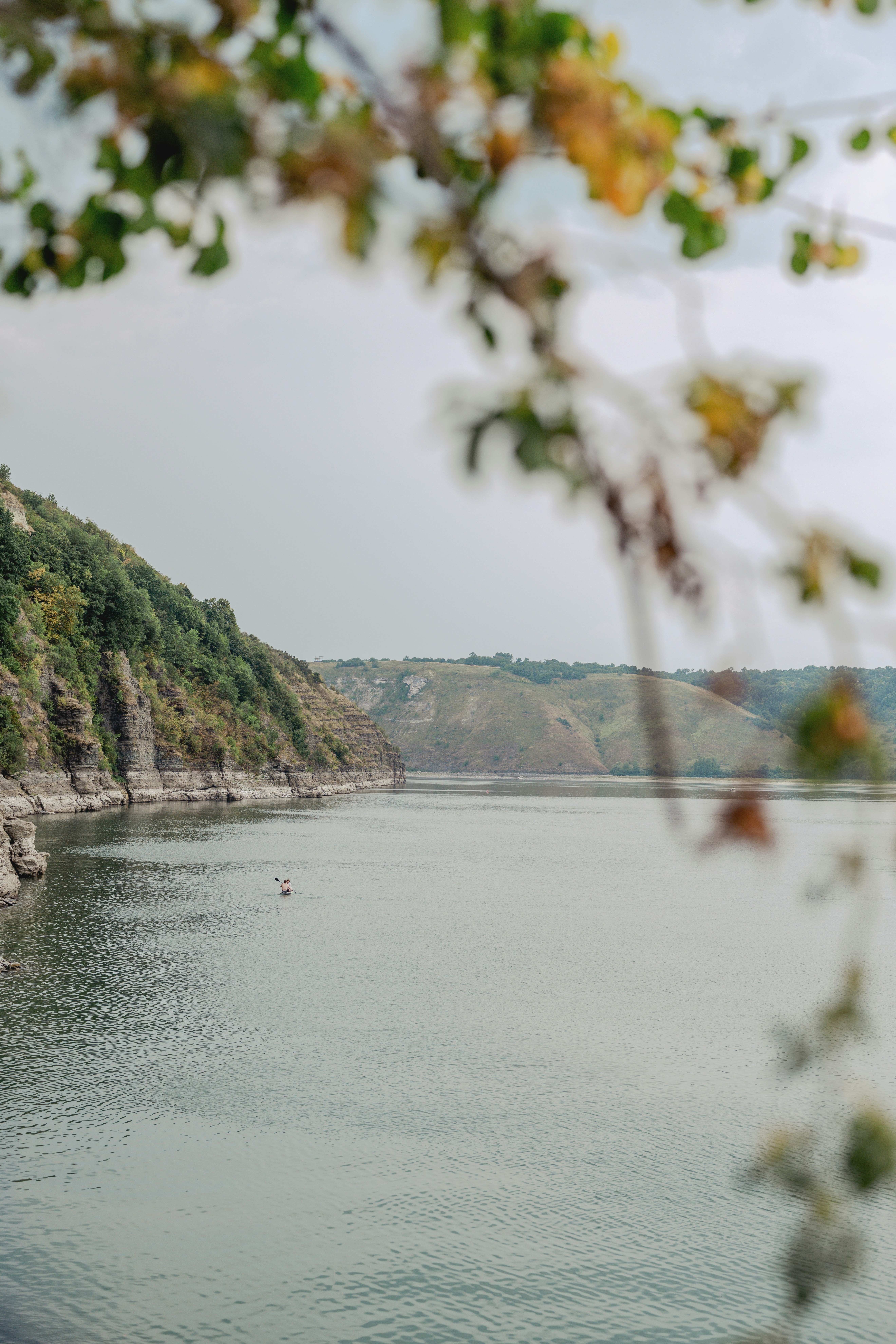 Quiet Inlet Beyond the Cliffs