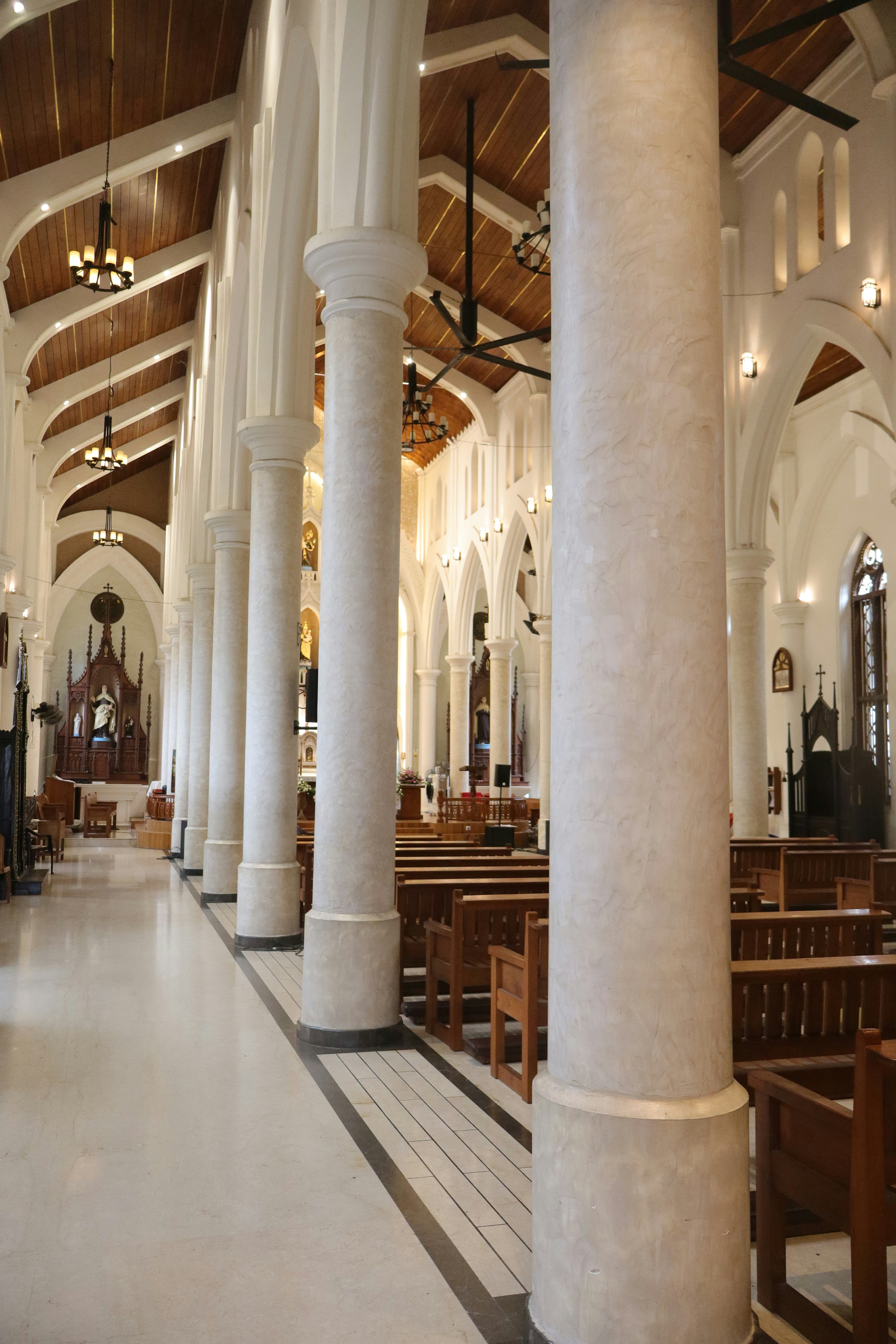The Gothic architecture marvel in Varapuzha Our lady of Mount Carmel & St Joseph Basilica, Ernakulam constructed in 1673