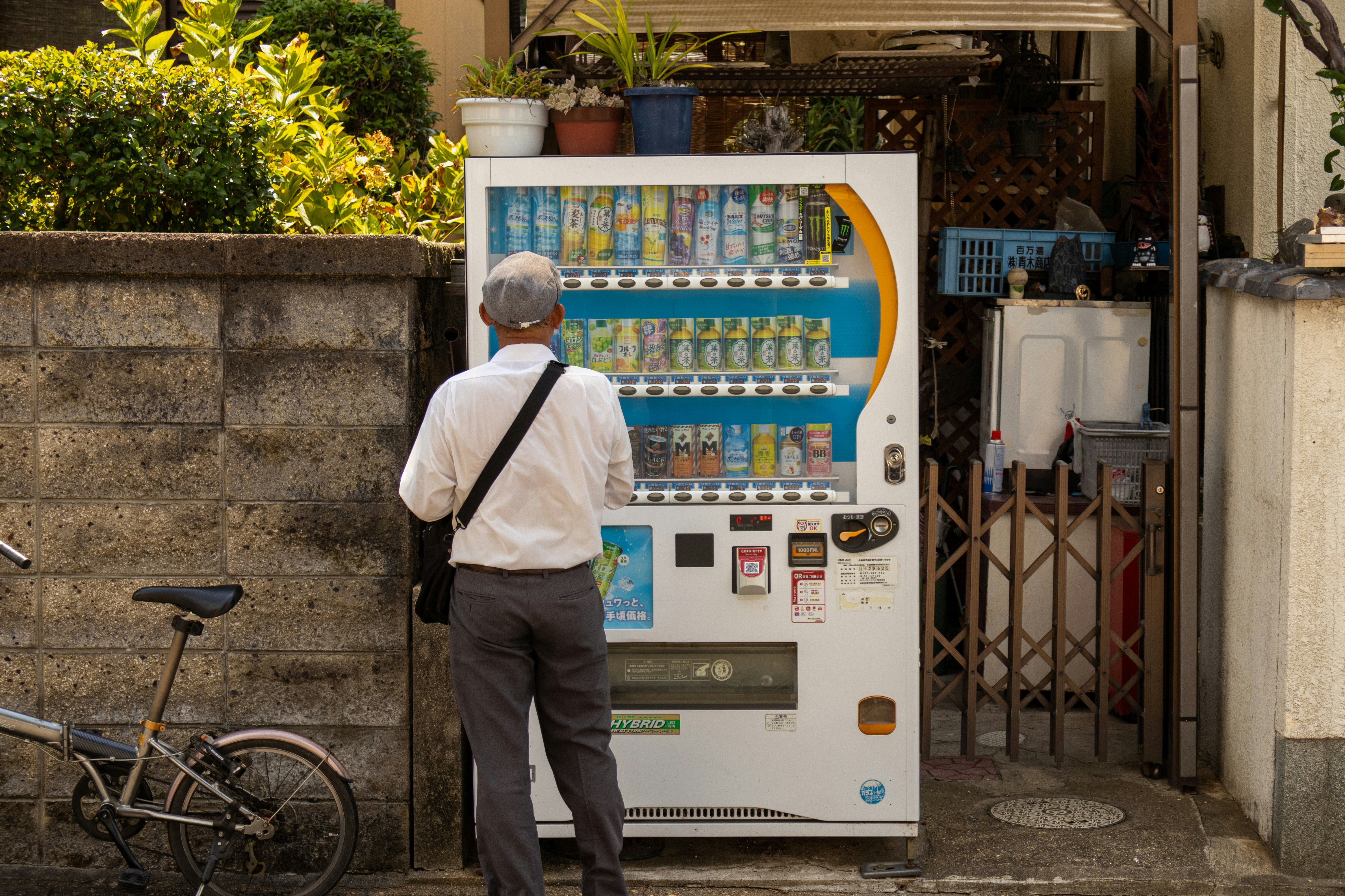 Vending Machine Rendezvous: An Elderly Observer and the Quiet Alley