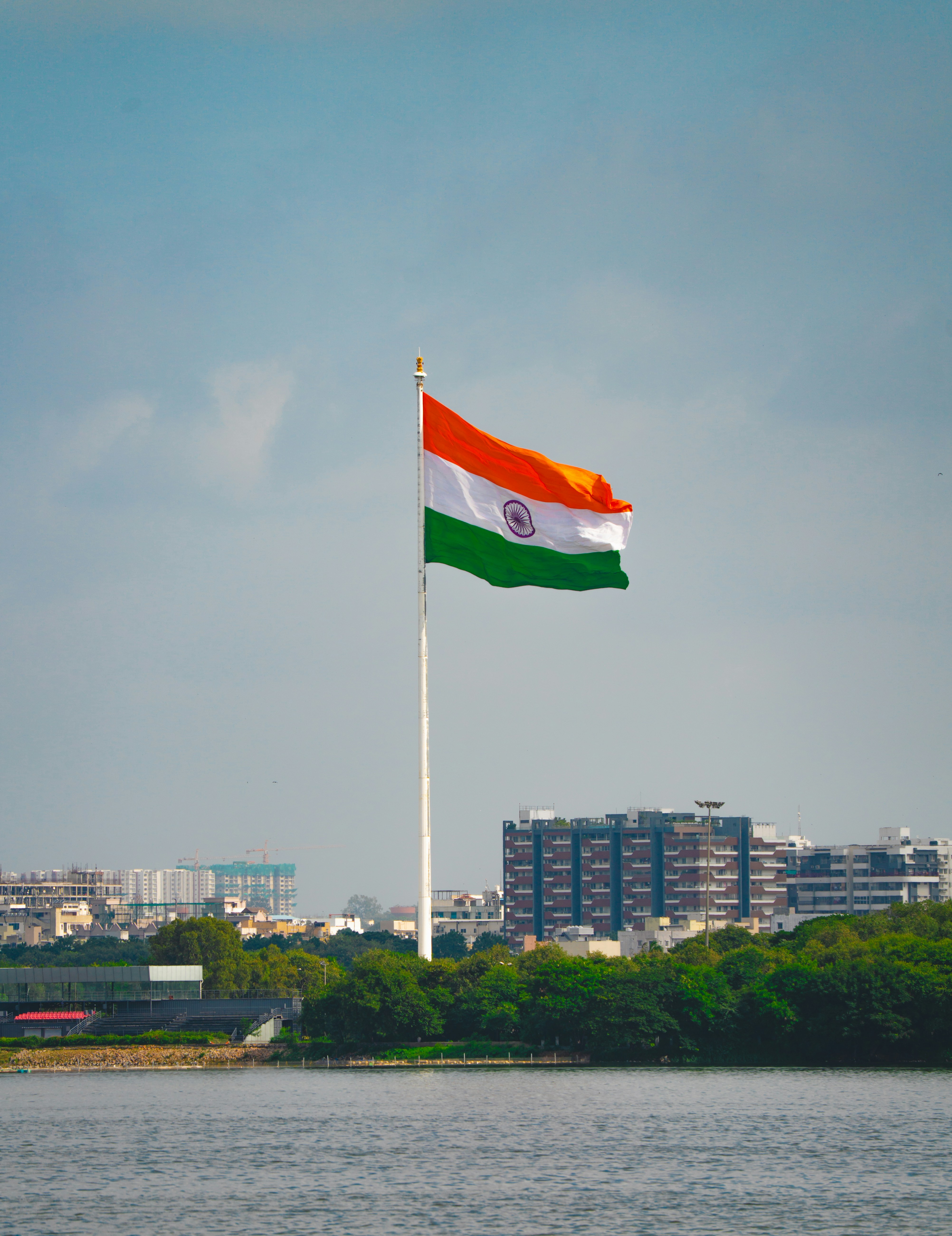 Flag Over the Waterfront City
