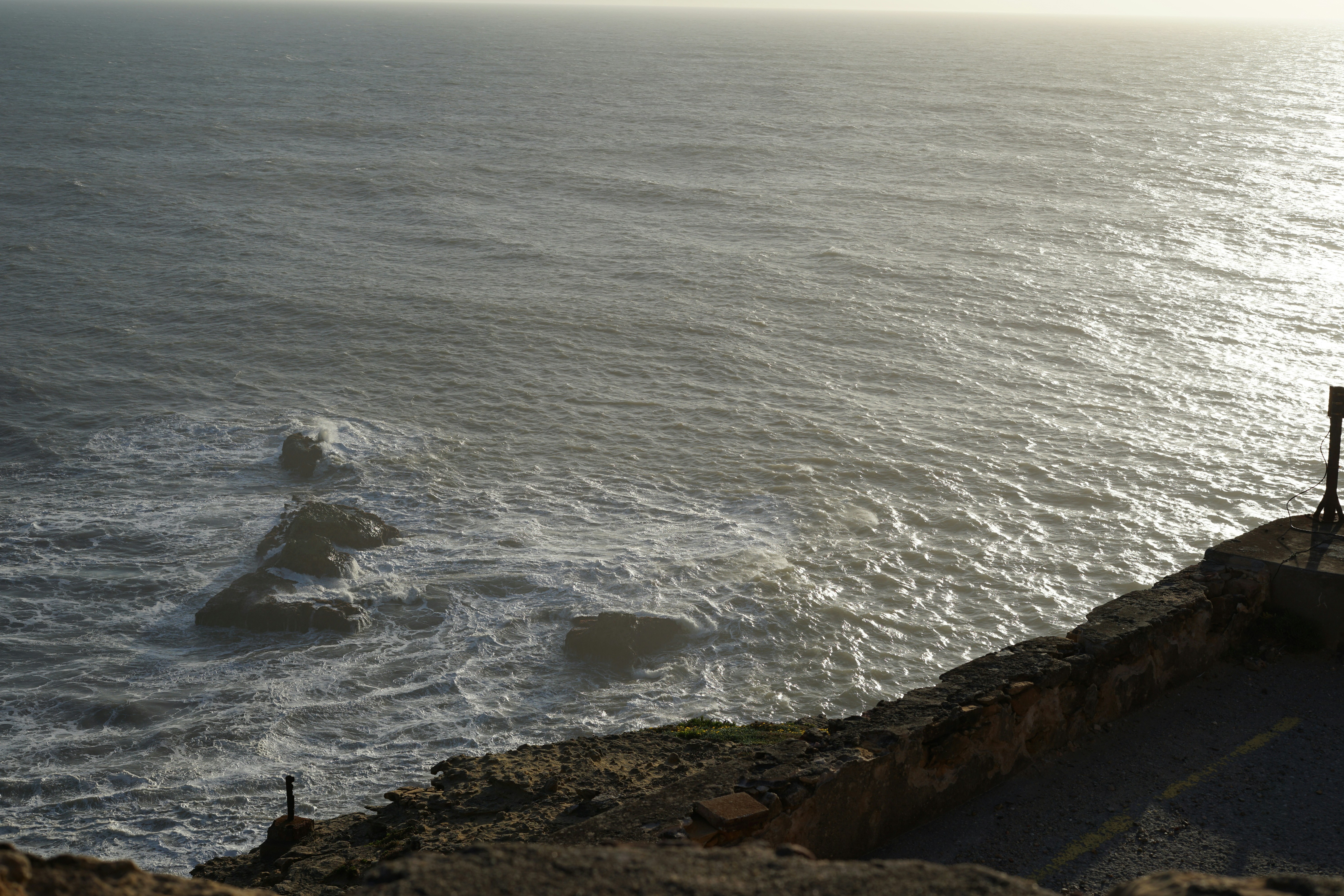 Cliffside Coast at Sunlit Dunes