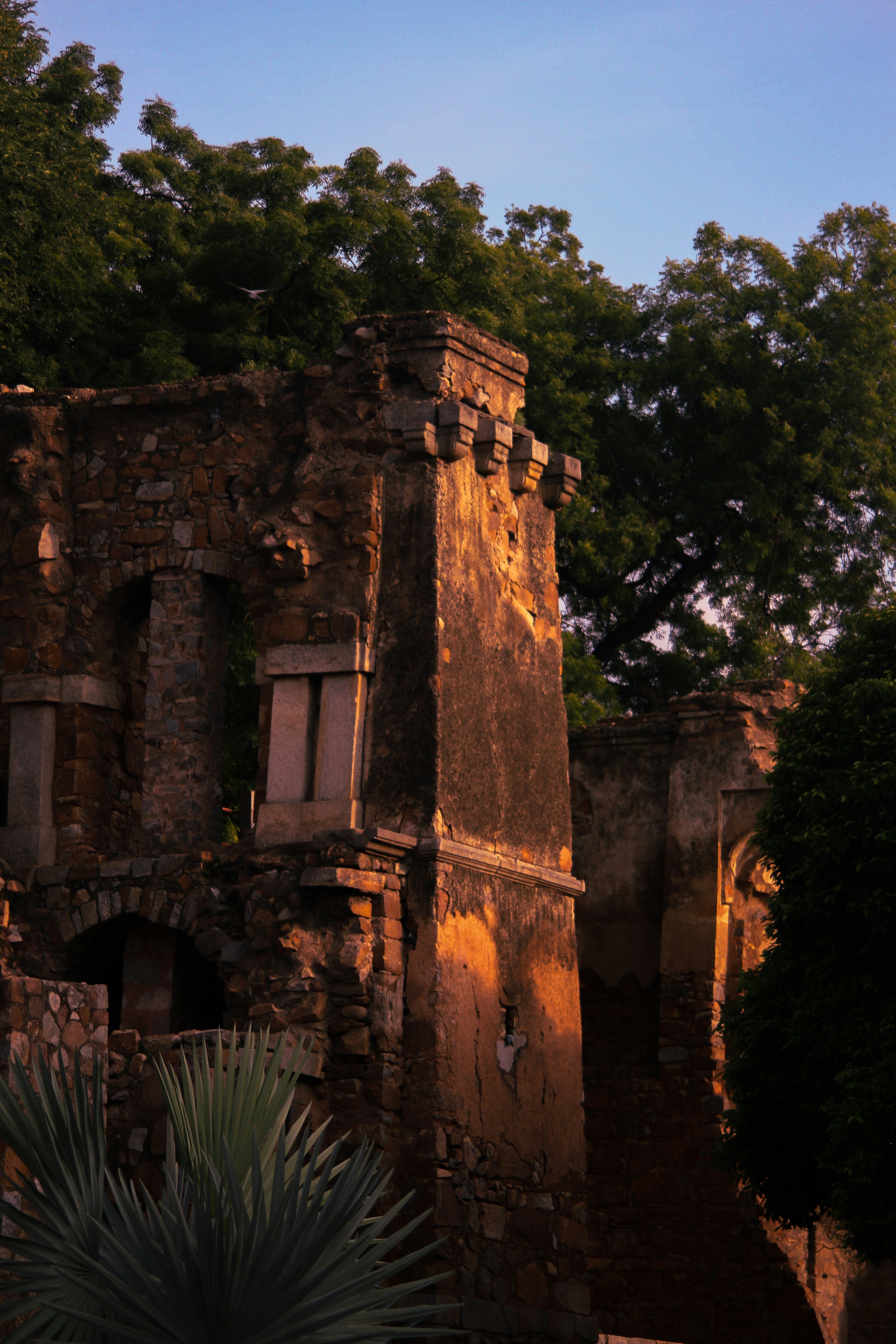 Ancient Ruins at Golden Hour