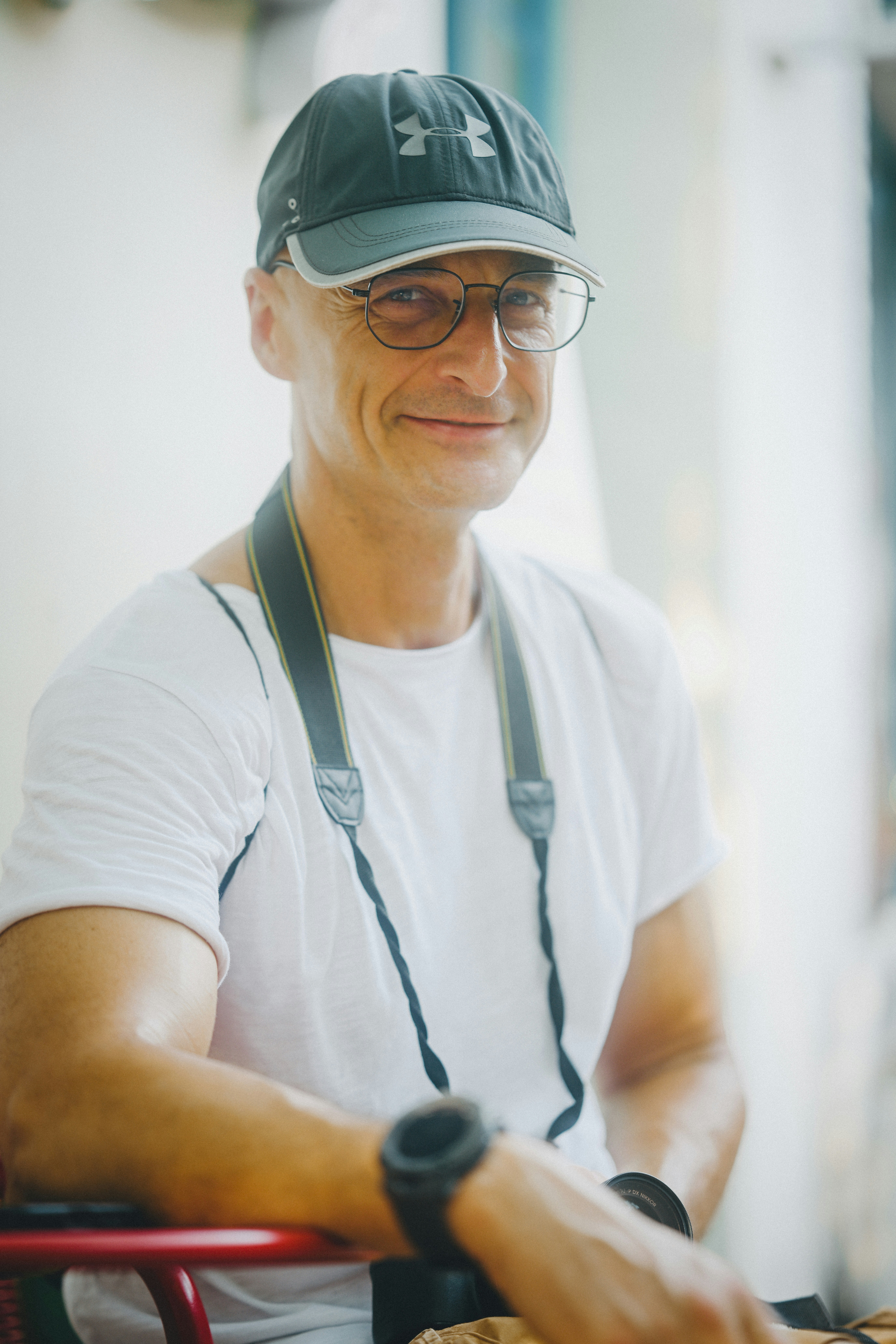 Portrait of Focus: A candid smile in soft-window light
