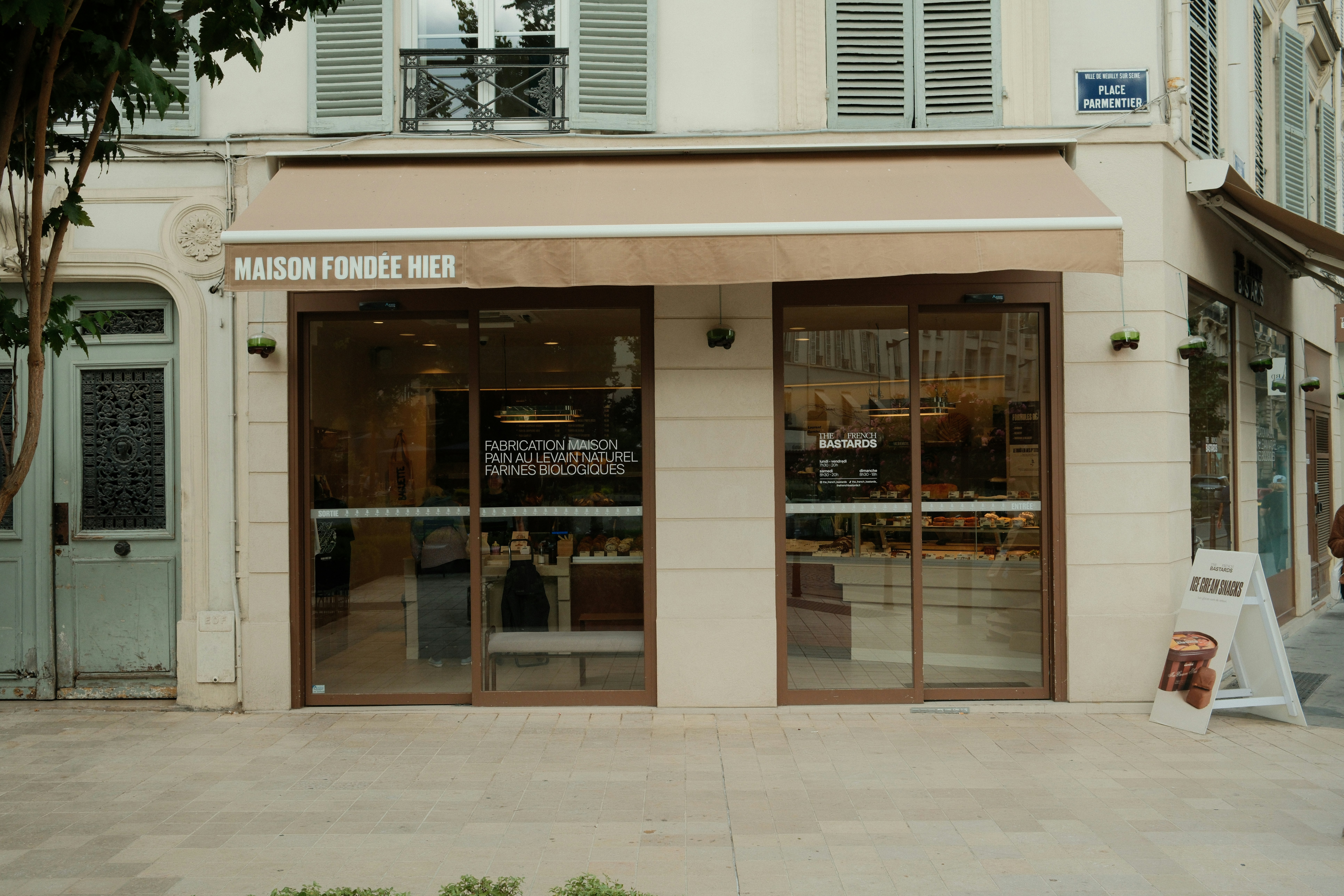 Storefront Symmetry: Maison Fondée Here