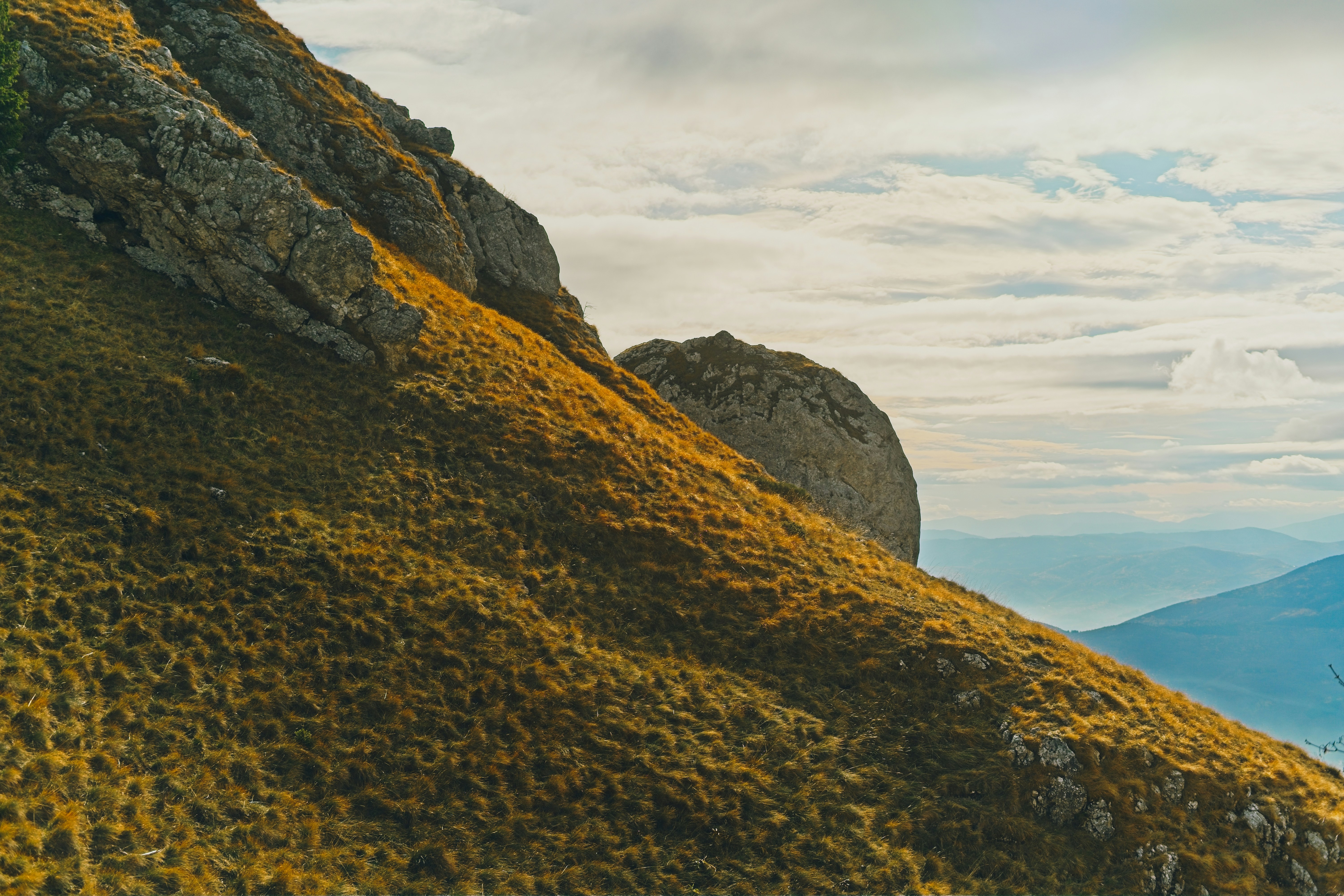 Ridge of Quiet Light Over Alpine Moor