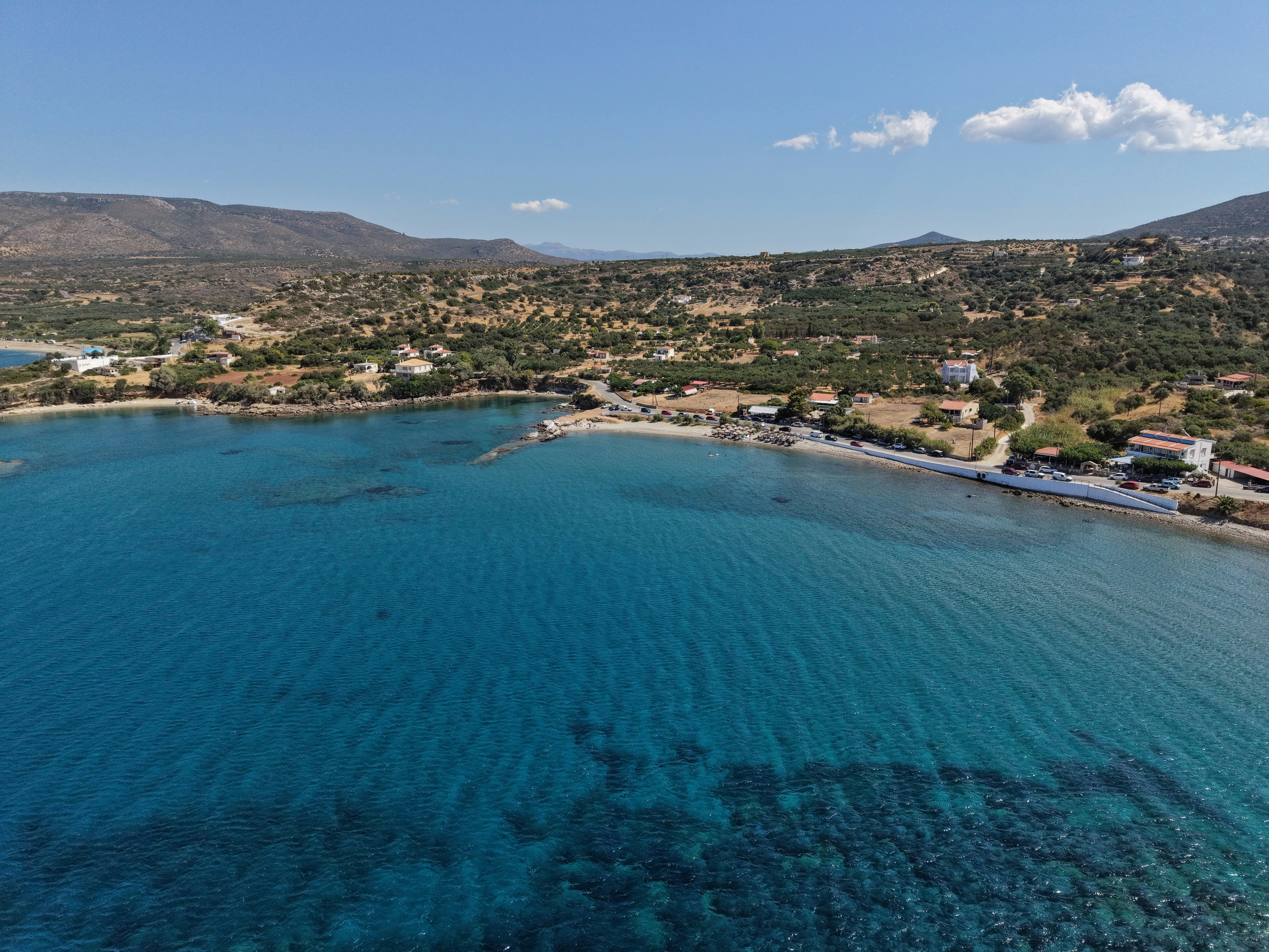Azure Cove Village: A Quiet Seaside Arc stitched to the Hills