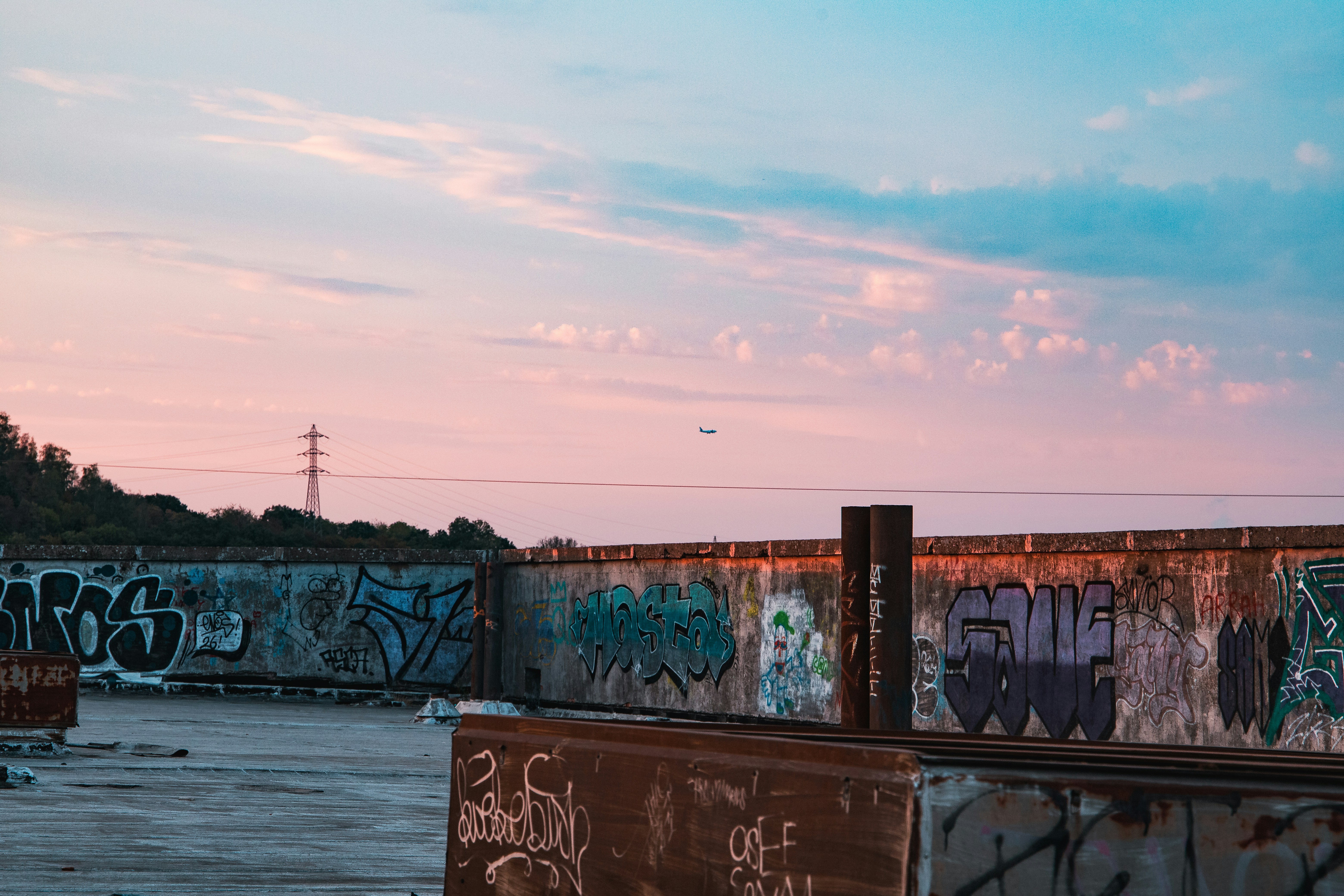 Graffiti Ridge at Dusk