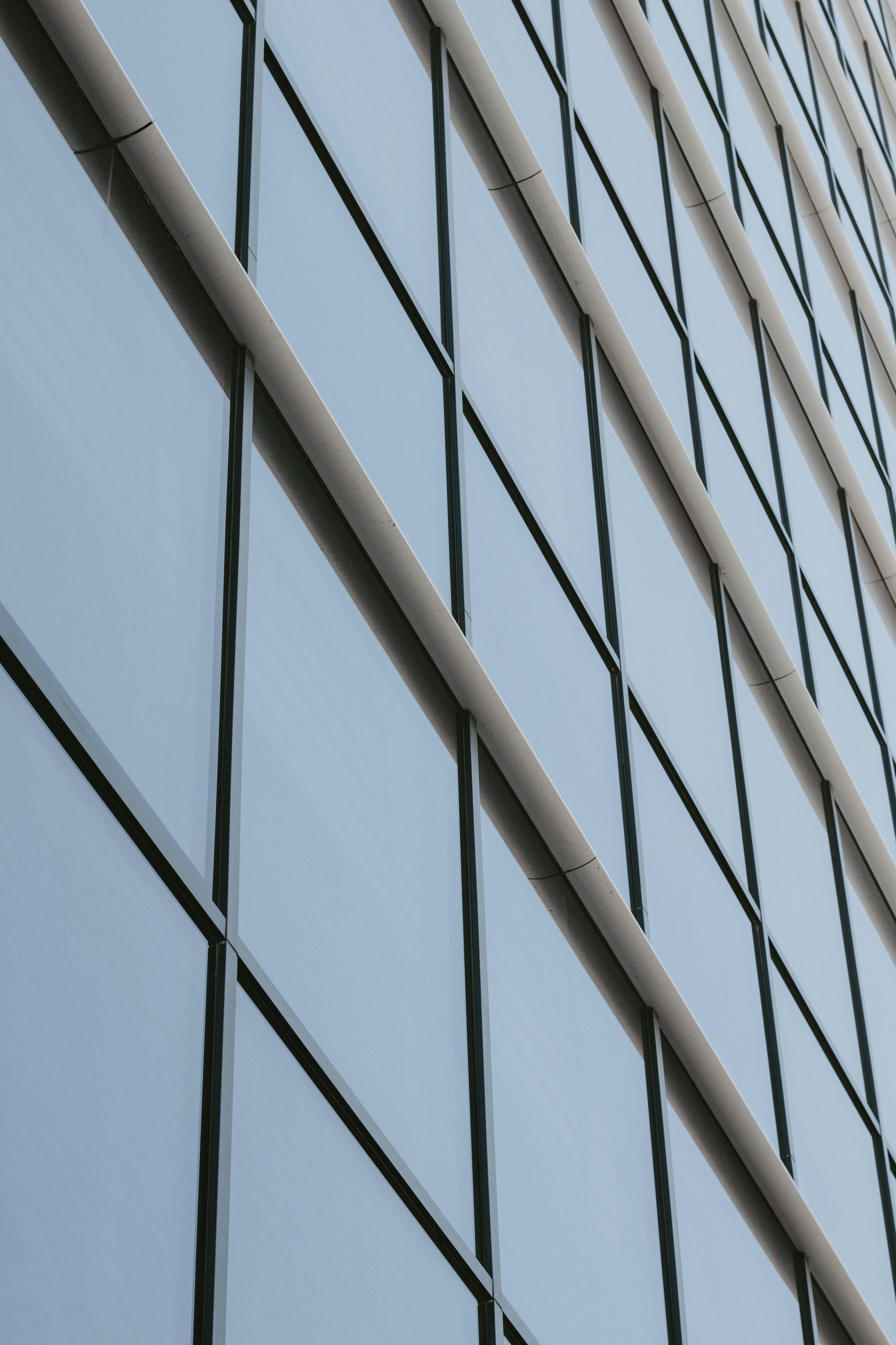 Glass Facade in Fractured Light