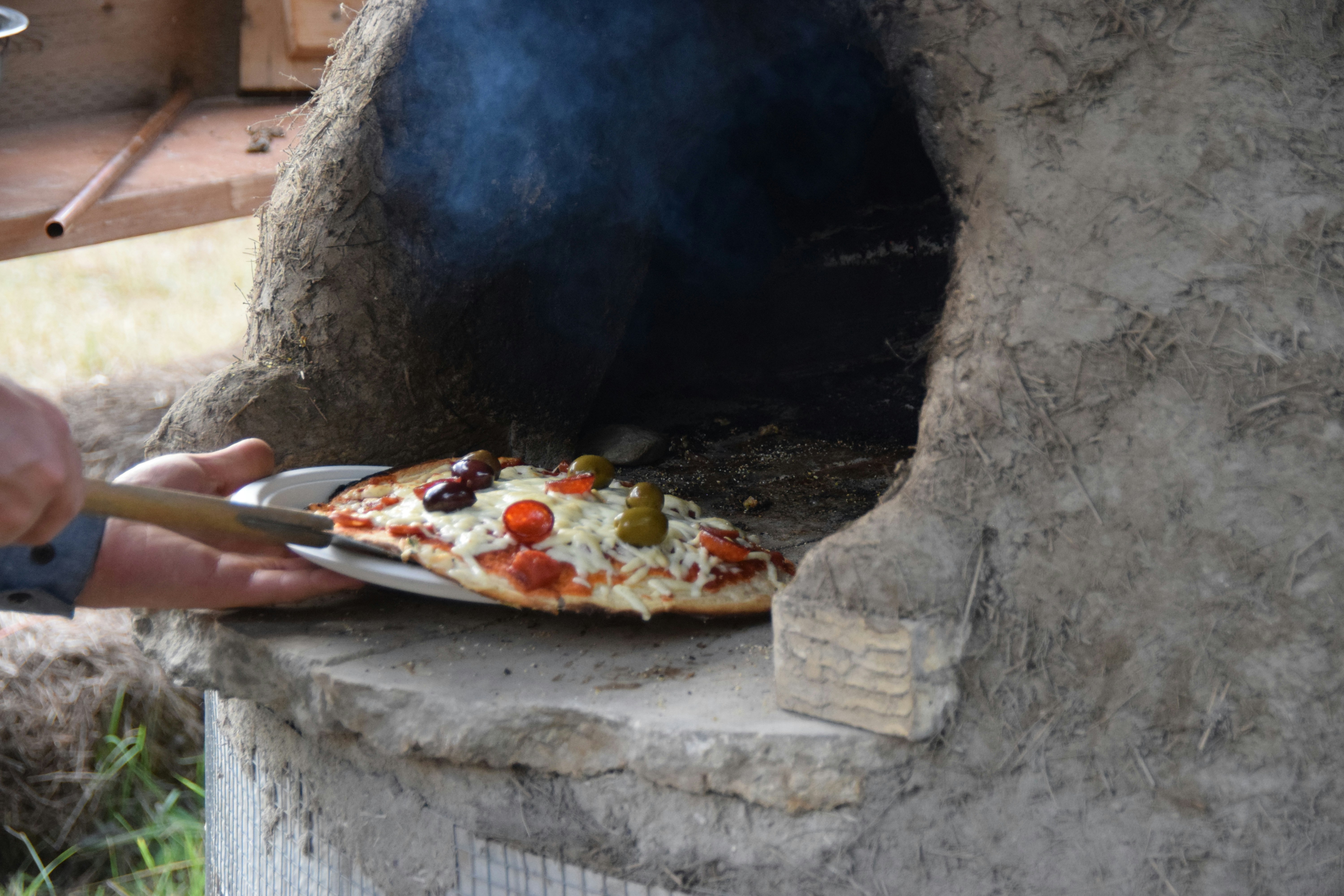 Pizza on the Ember Edge: A Brick Oven Moment