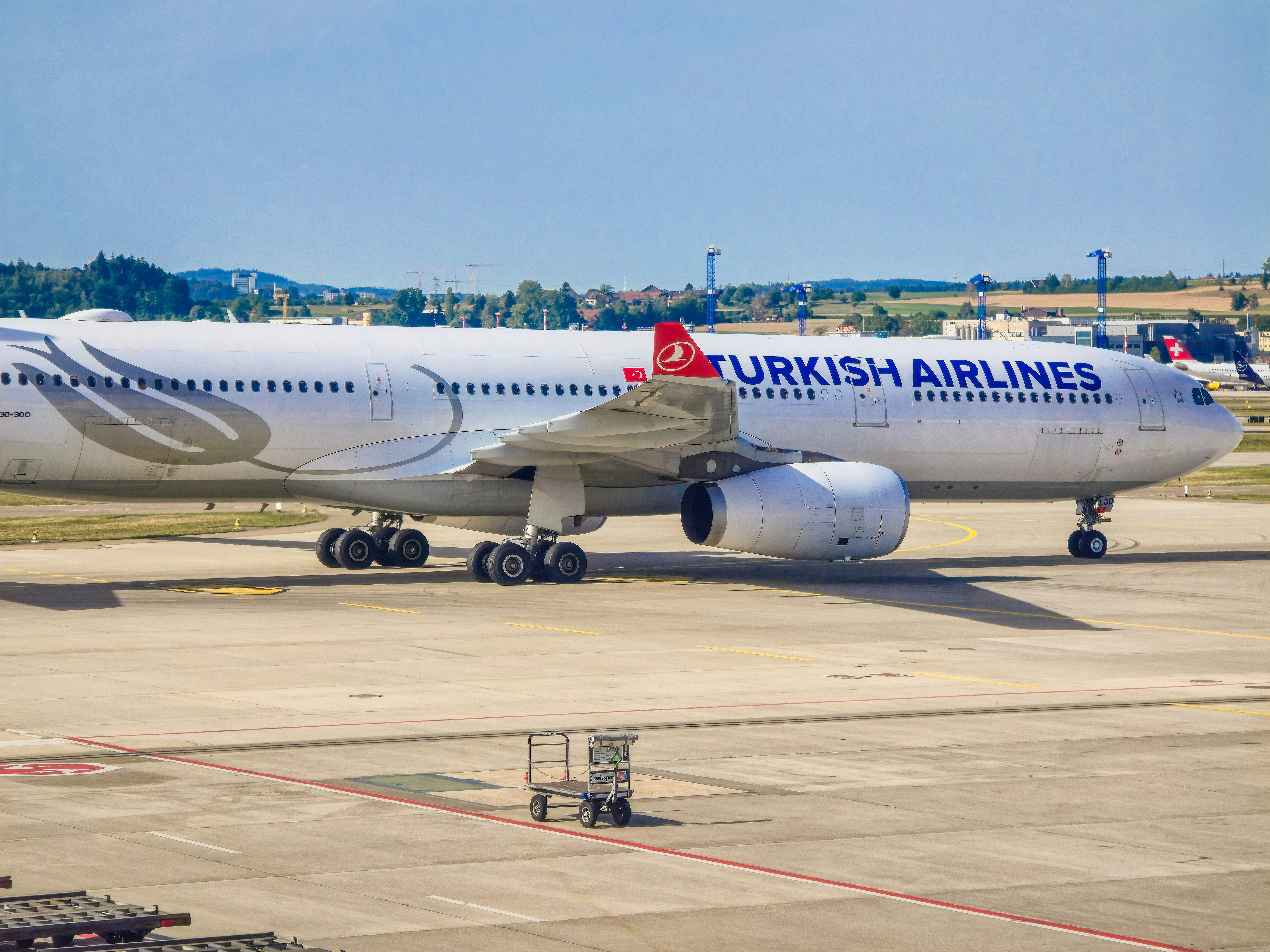Turkish Airlines A350 at the Ramp: Quiet Power by the Gate