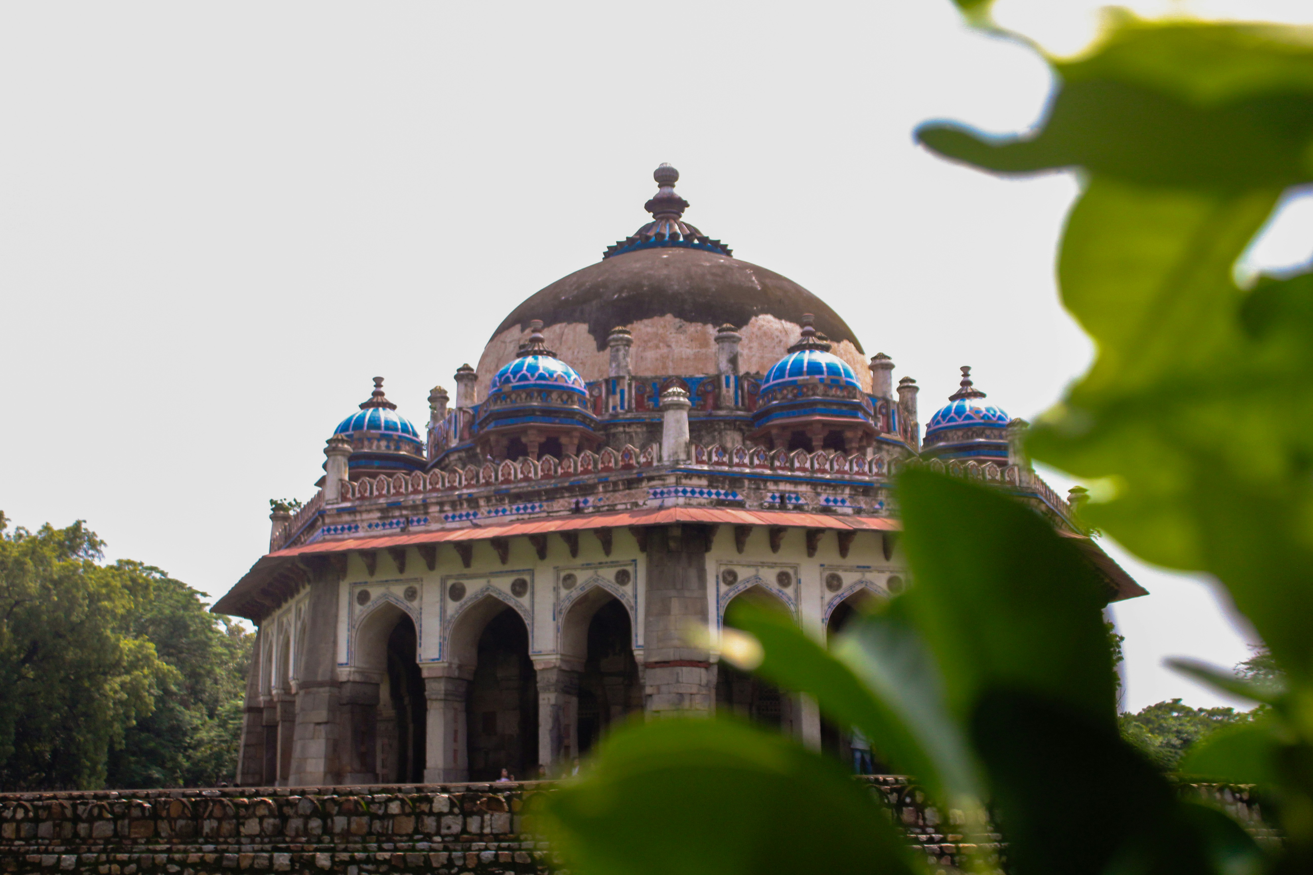 Heritage Dome Framed by Foliage