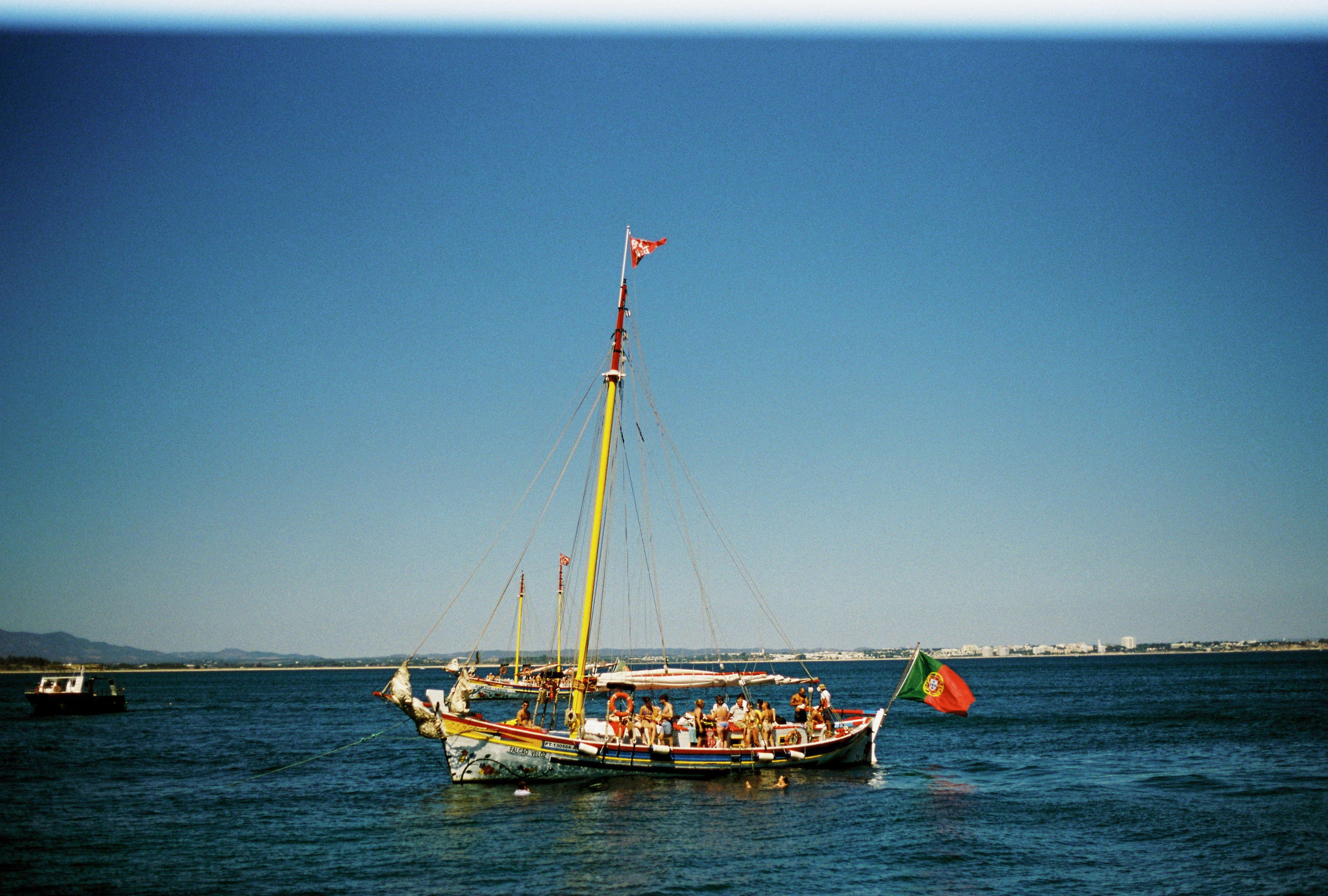 Sailboat Parade at Distant Horizon