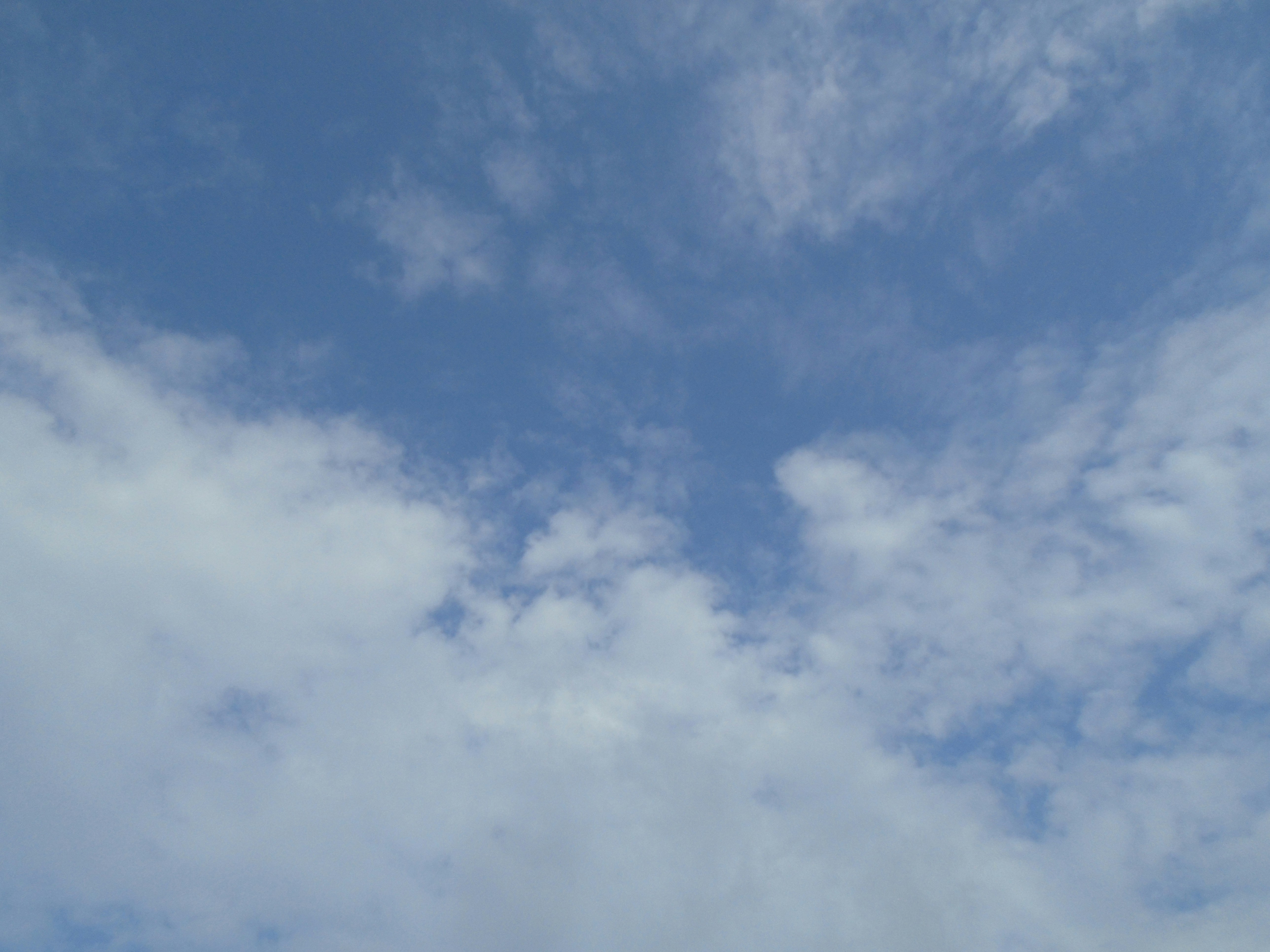 Open Sky with Gentle Clouds