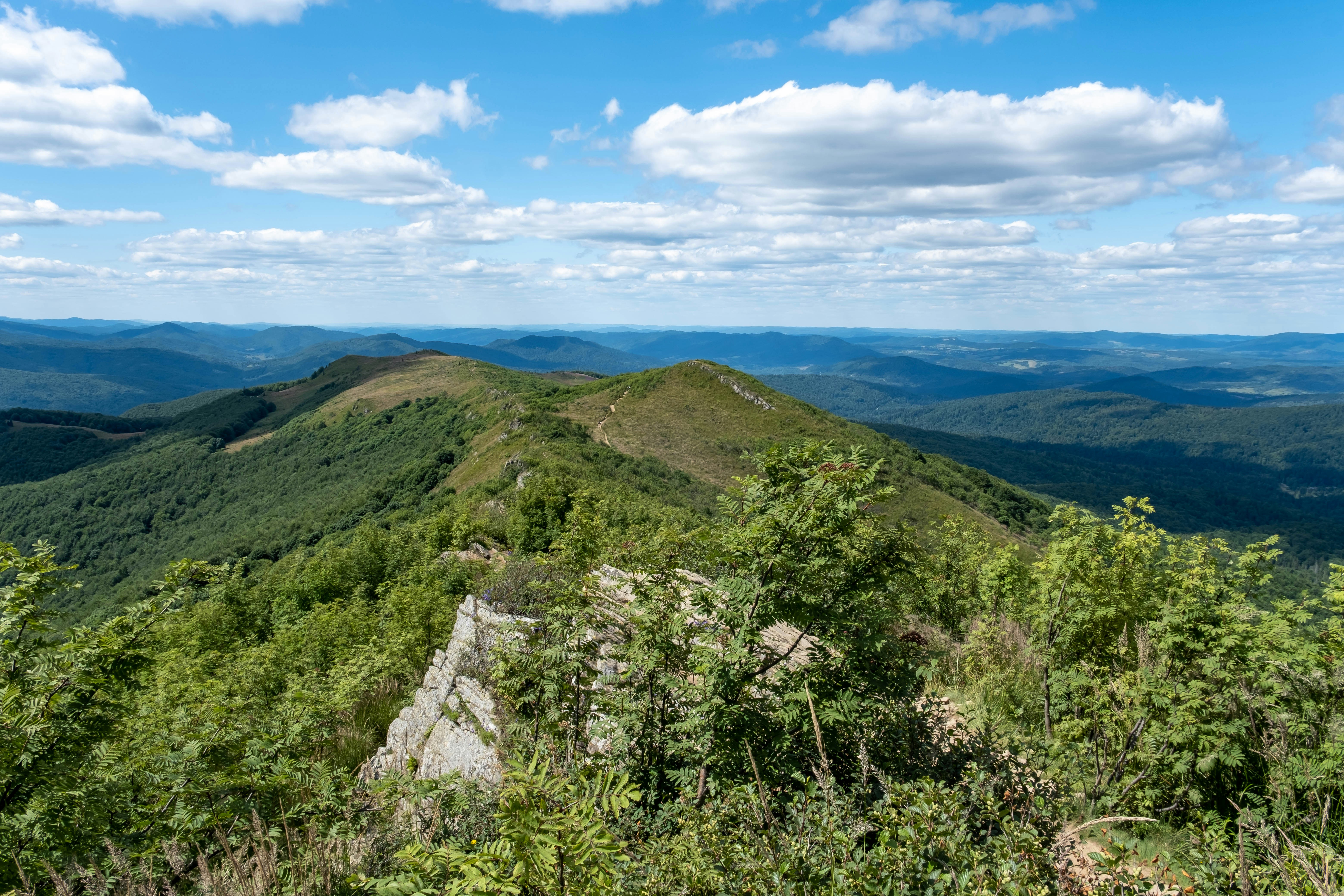 Hillcrest Summit: A Winding Crest through Verdant Valleys
