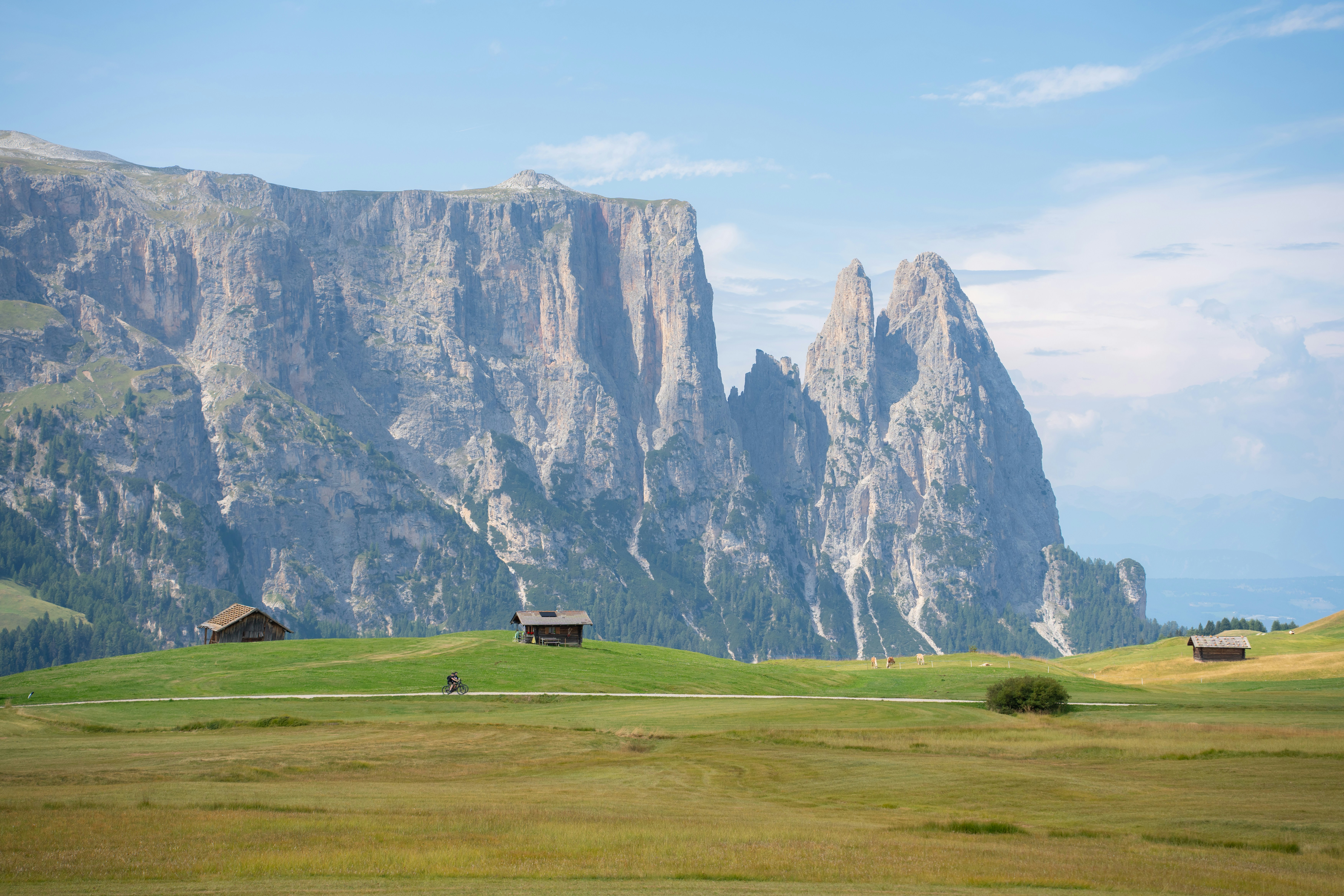 Pastoral Outpost Beneath Impenetrable Peaks