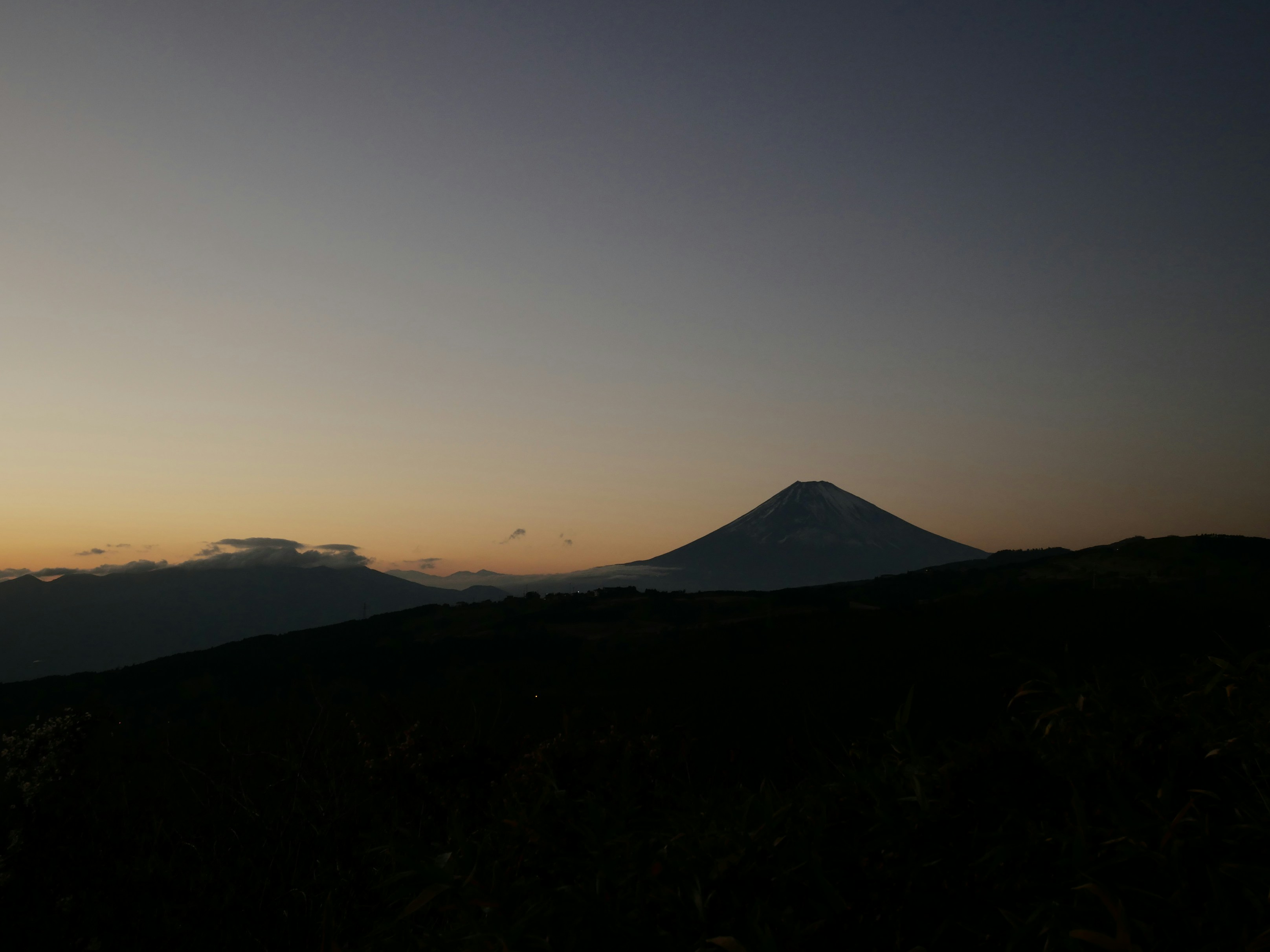 Dawn over a Slumbering Peak