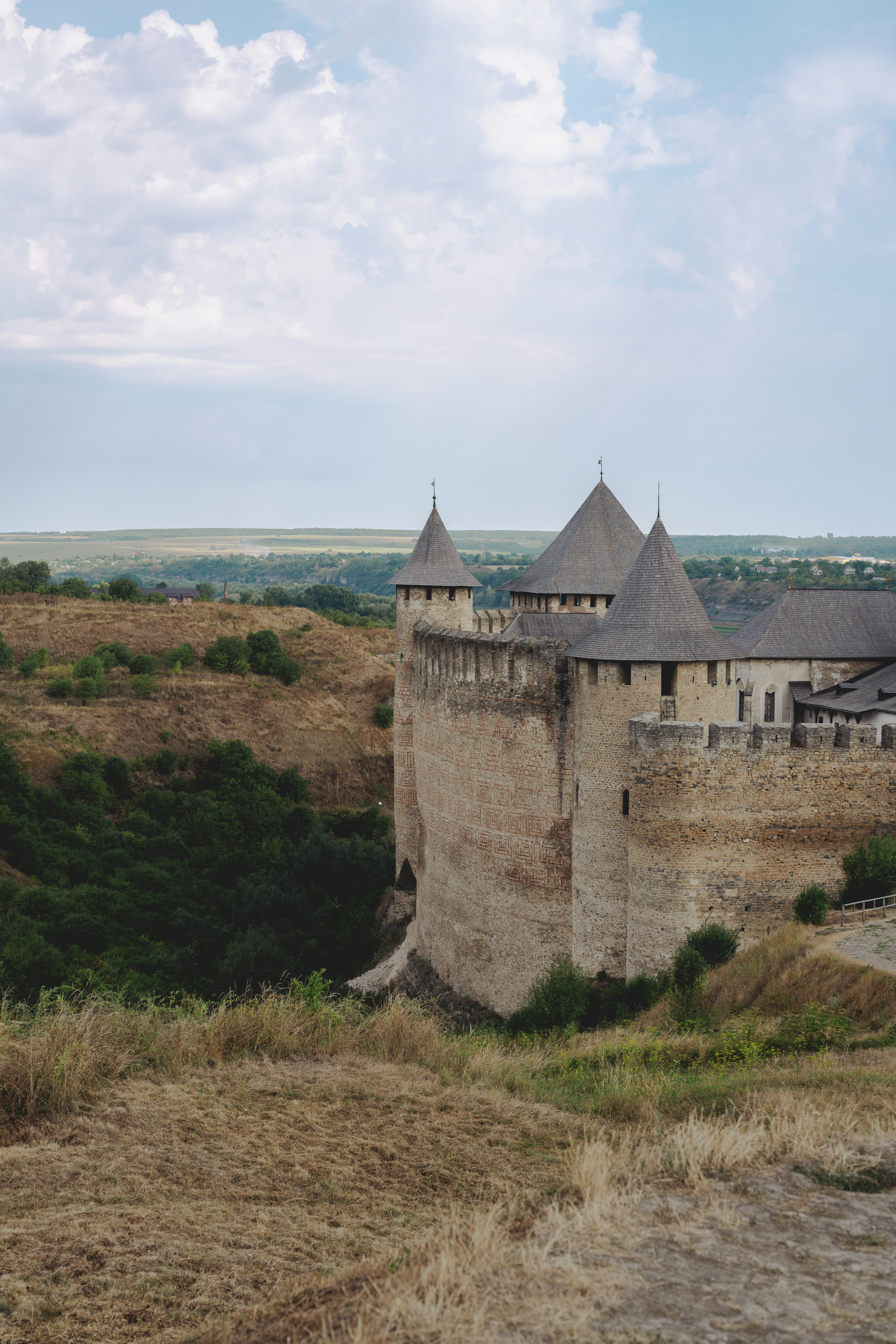 Ancient Citadel Overlooking the Grasslands