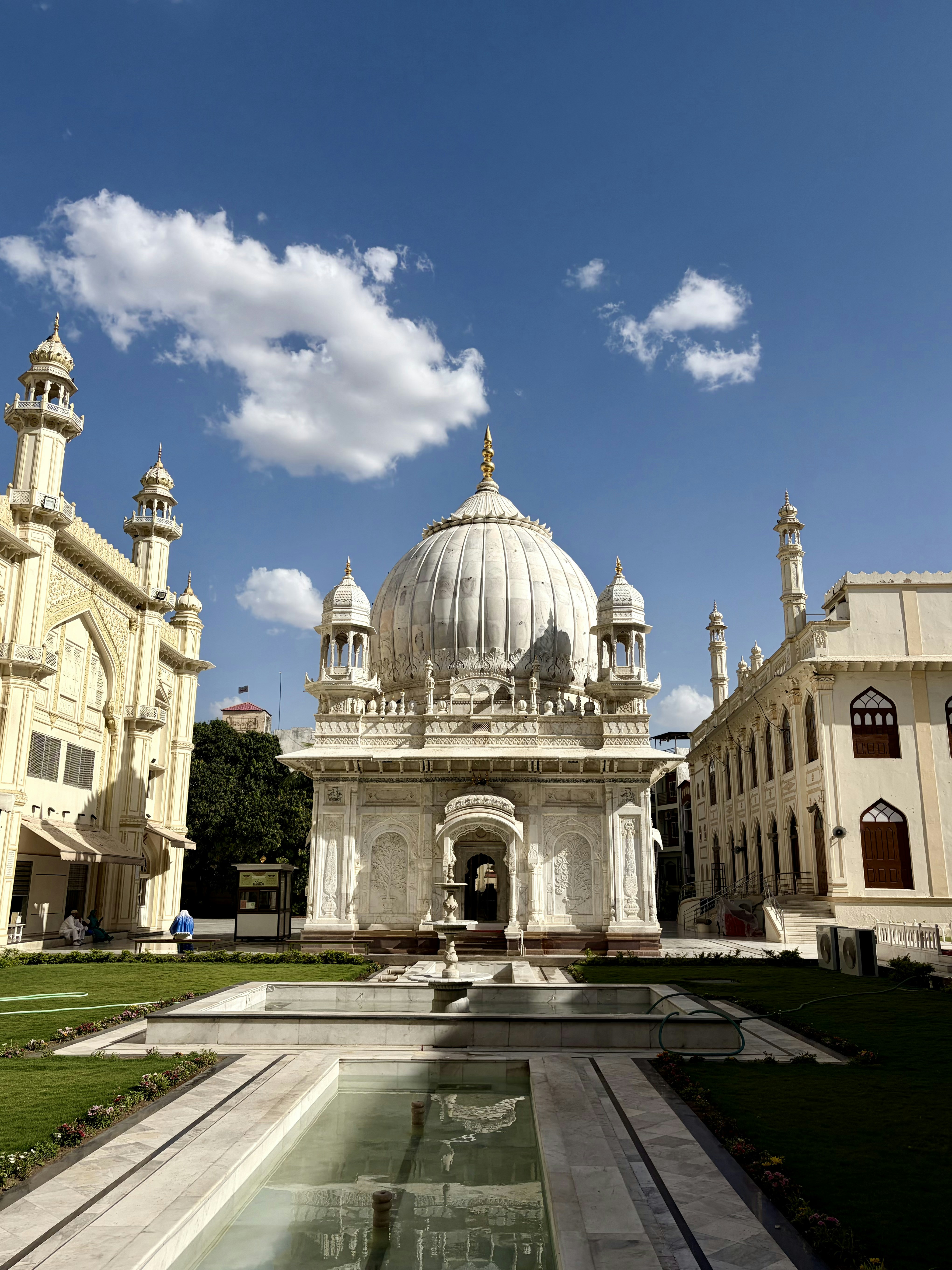 Marble Dome of Serenity: Symmetry at the Sacred Court