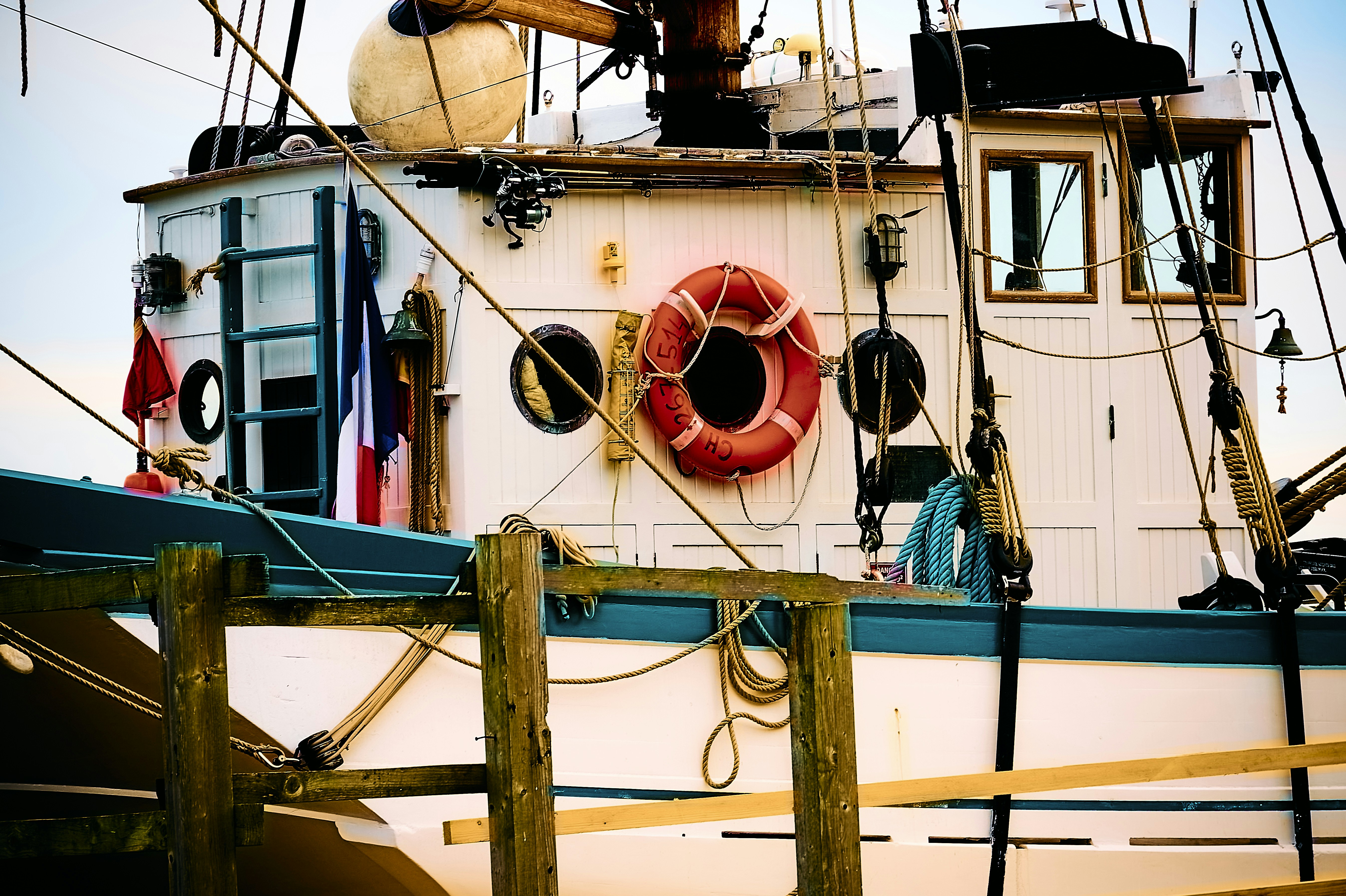 Harbor Vessel in Quiet Decay